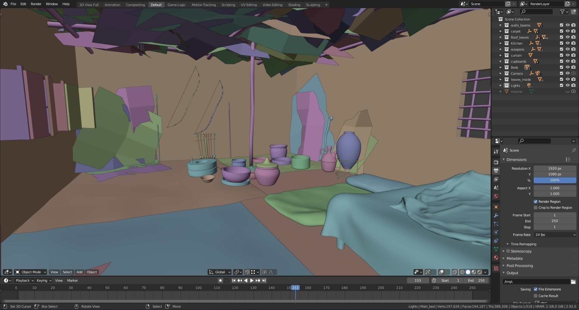 3D model Prophet Muhammad House VR / AR / low-poly | CGTrader