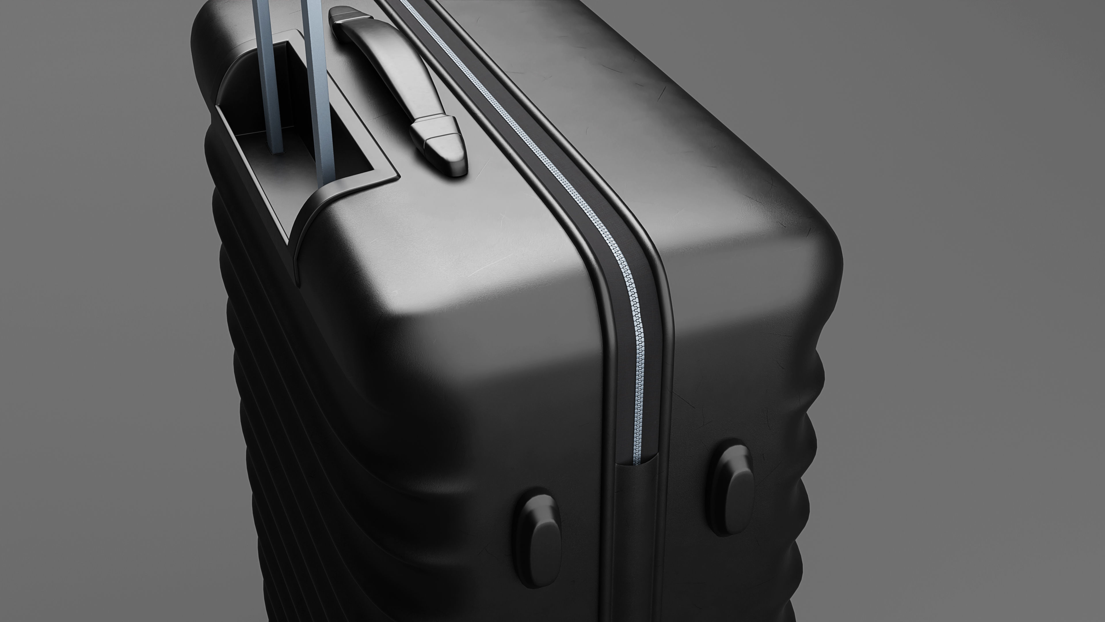 Simple Luggage - High Poly 3D model 3D model | CGTrader