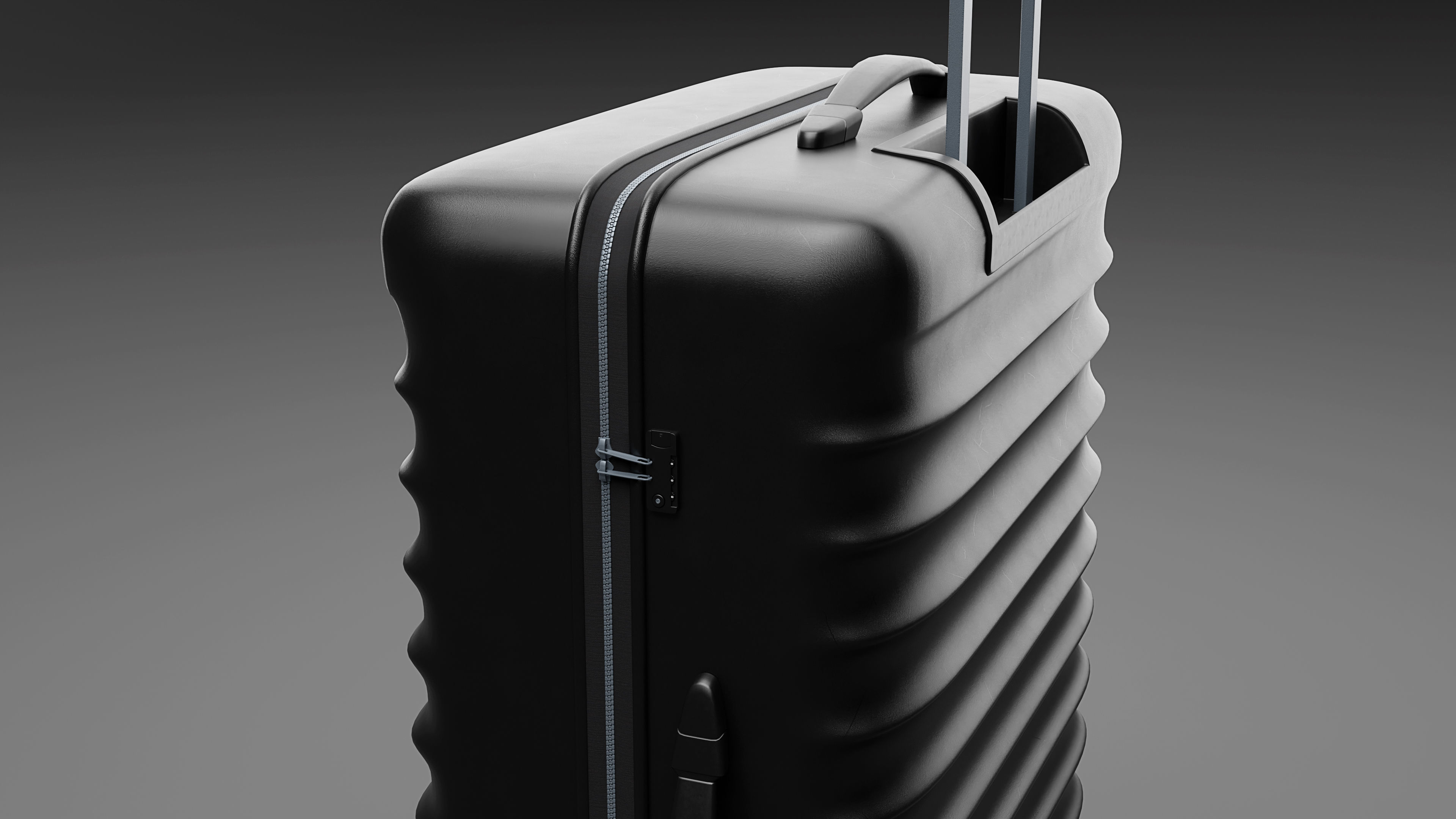 Simple Luggage - High Poly 3D model 3D model | CGTrader
