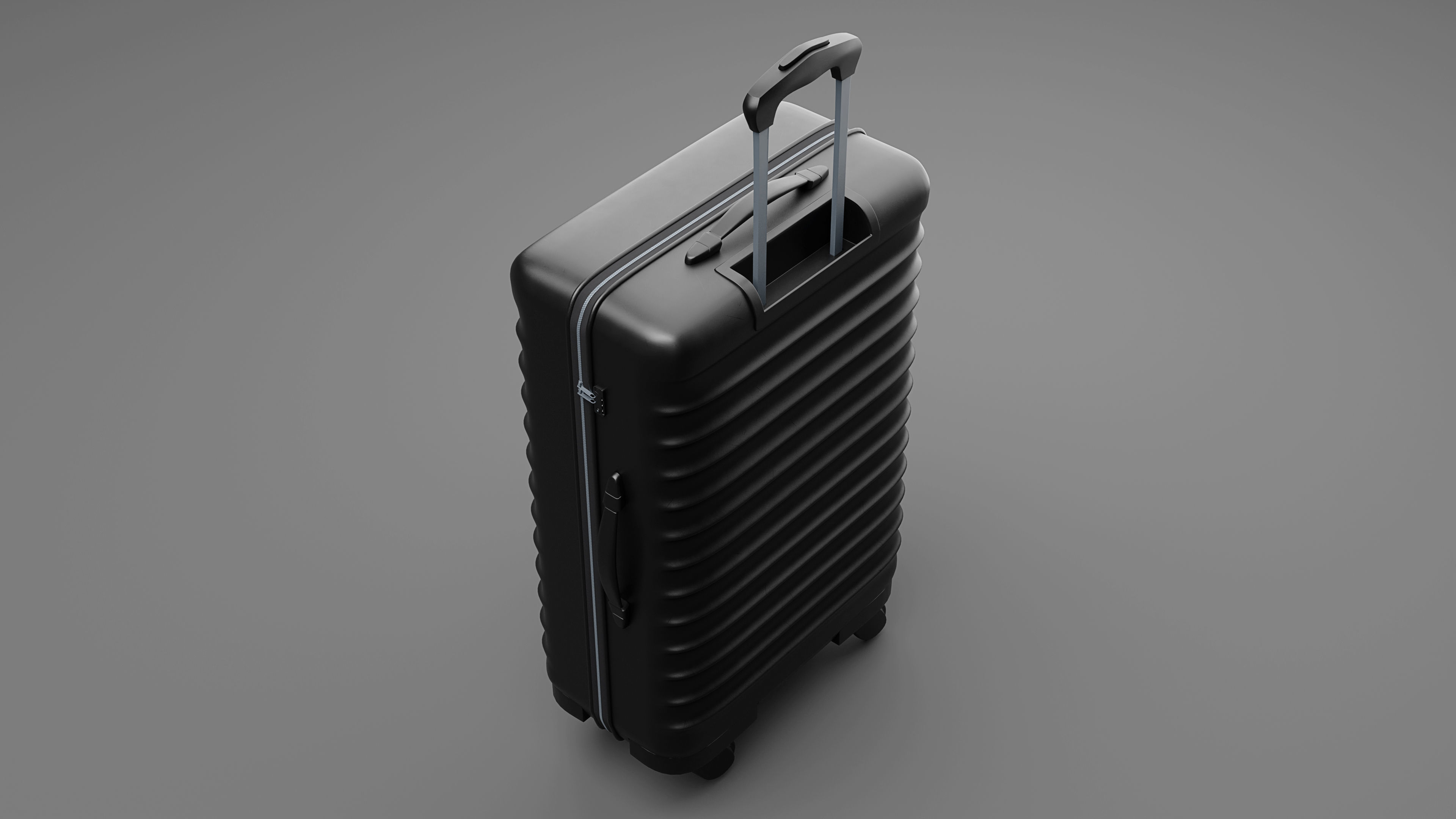 Simple Luggage - High Poly 3D model 3D model | CGTrader
