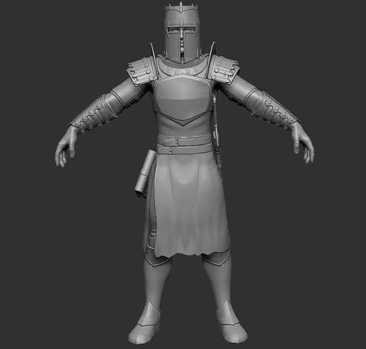 Crusader High-poly 3D model 3D model | CGTrader