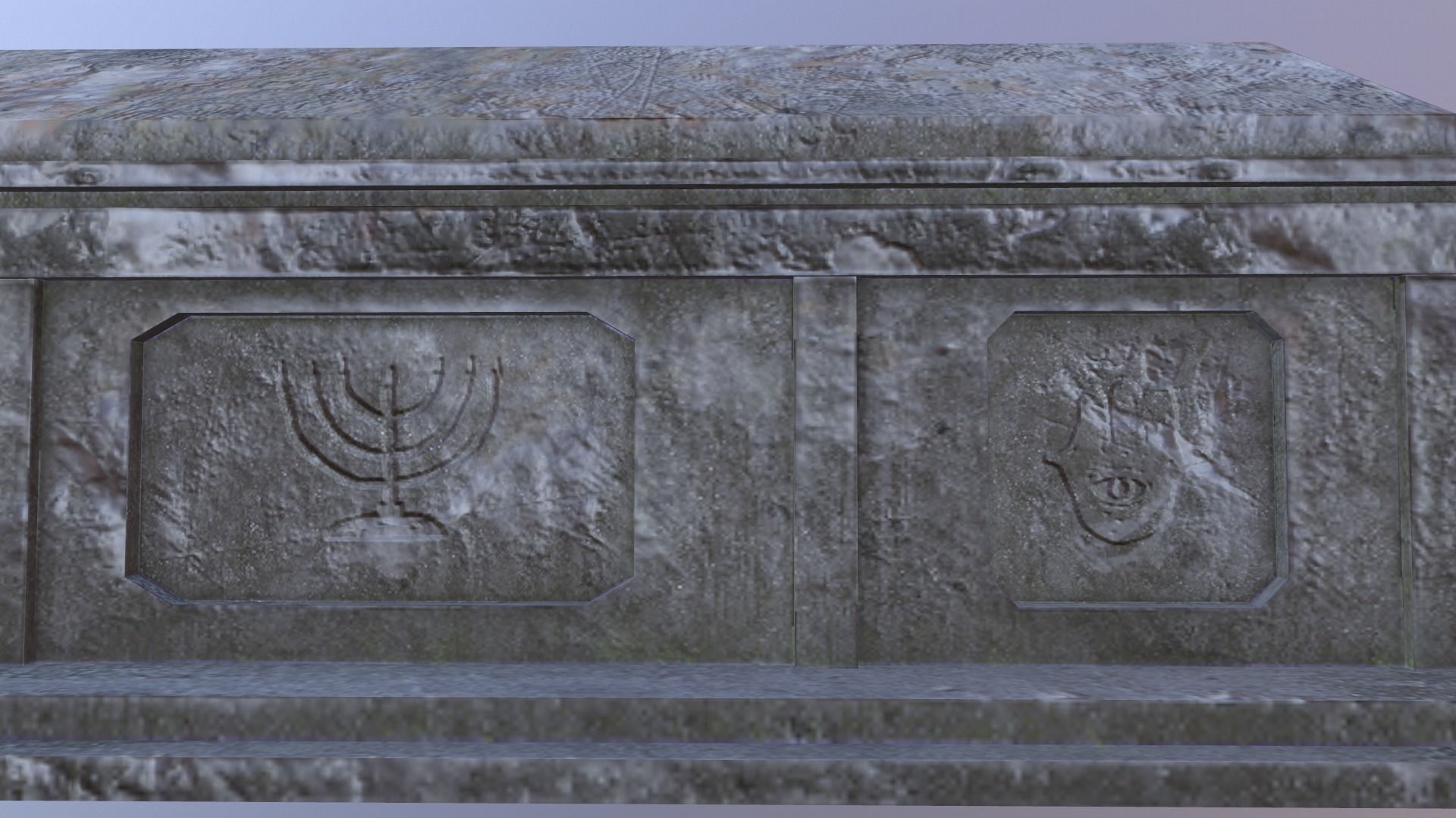 Jewish Tomb Set 3D model | CGTrader