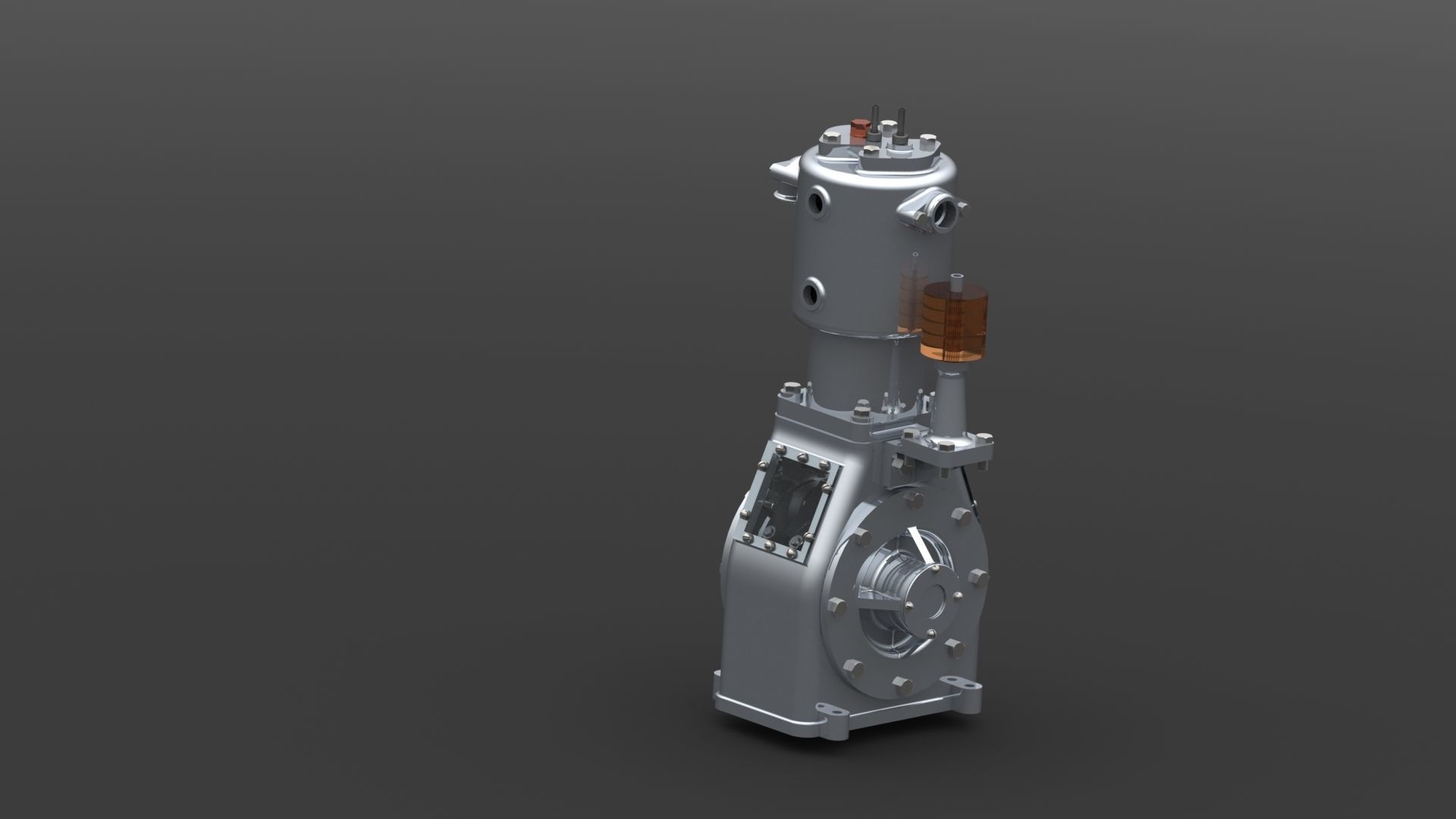 Compressor Engine 3D model 3D printable | CGTrader