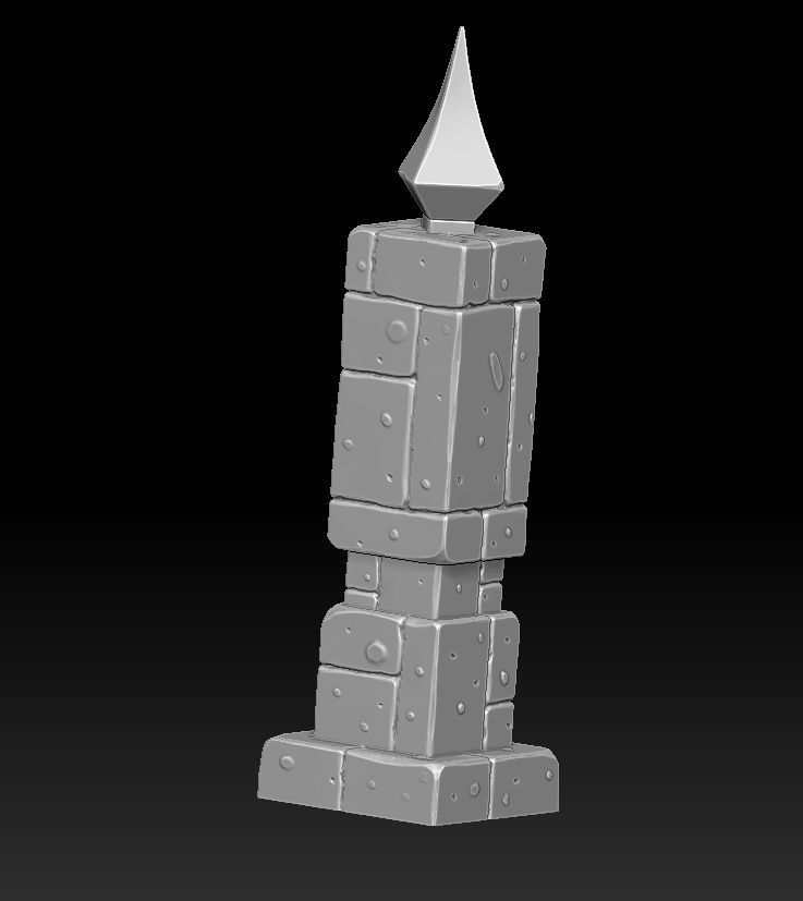 Fantasy fence 3d print 3D model 3D printable | CGTrader