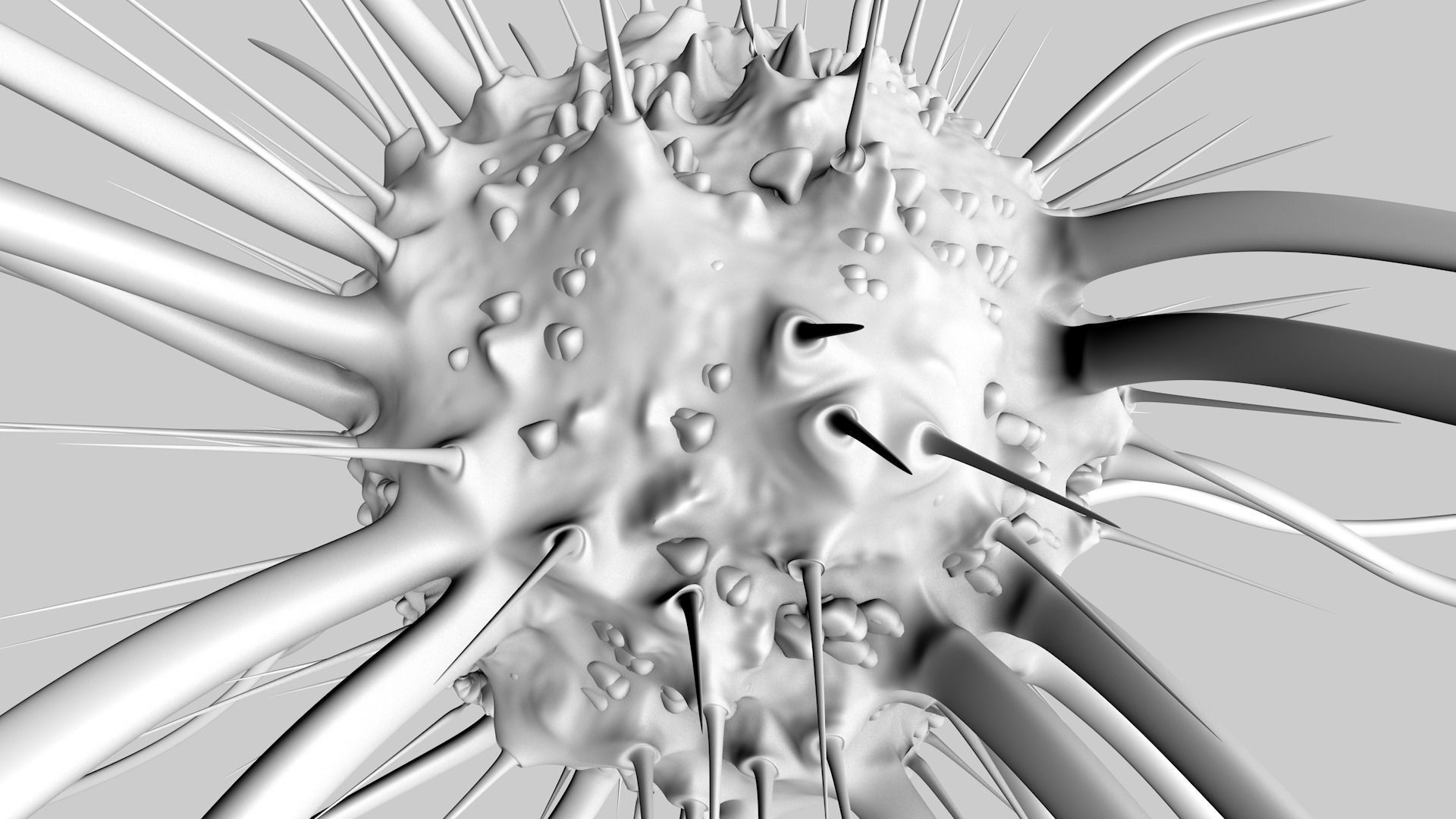VIRUS microorganism 3D model | CGTrader