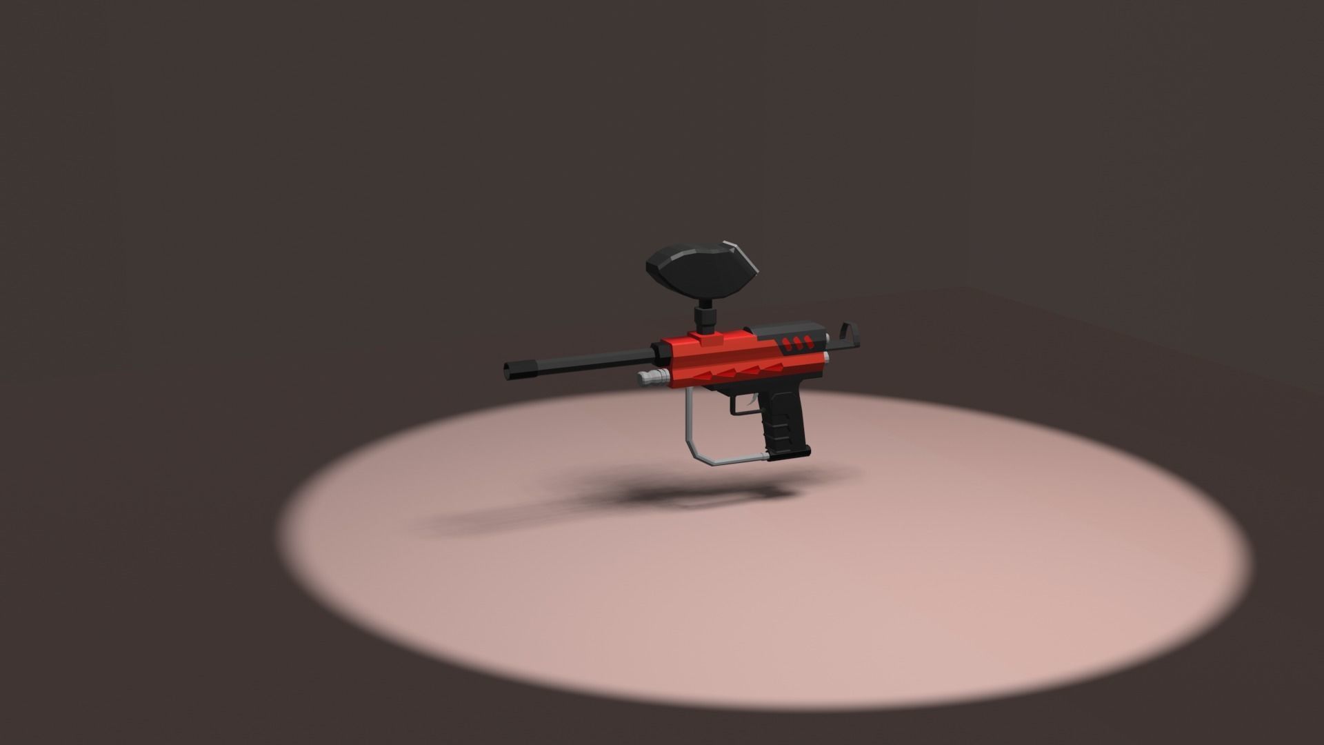 3D model Paintball pistol VR / AR / low-poly | CGTrader
