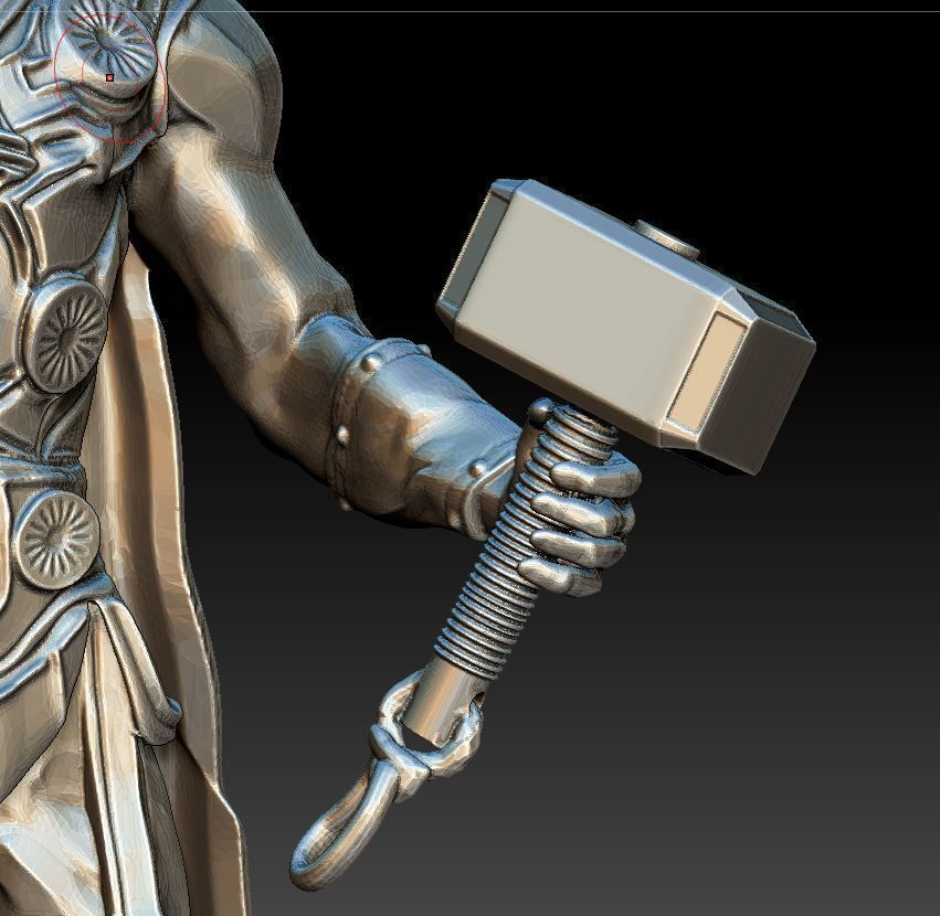 thor kid 3D model 3D printable | CGTrader