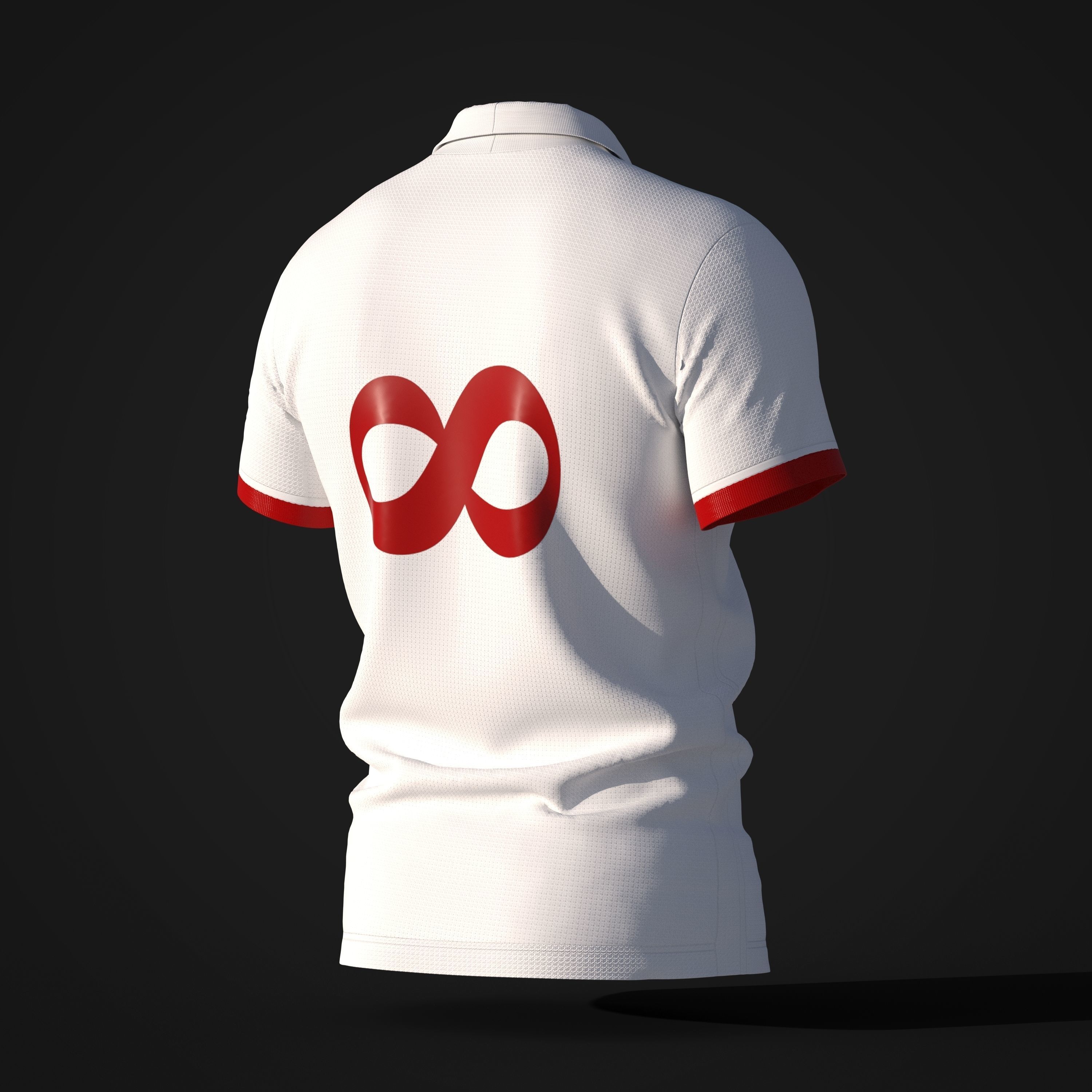 Retro Jersey template free 3D model | CGTrader