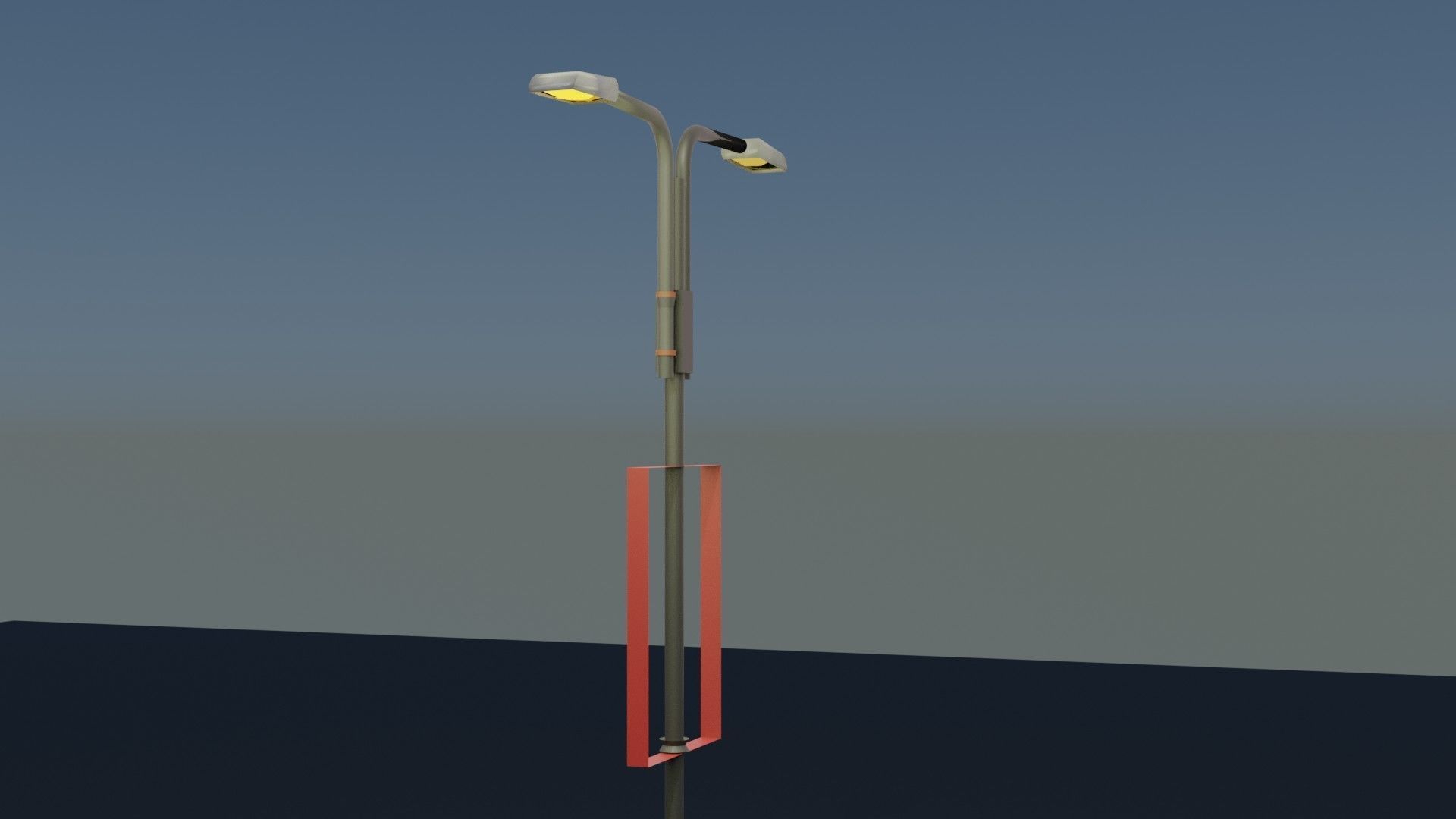 3D street light 3D model | CGTrader