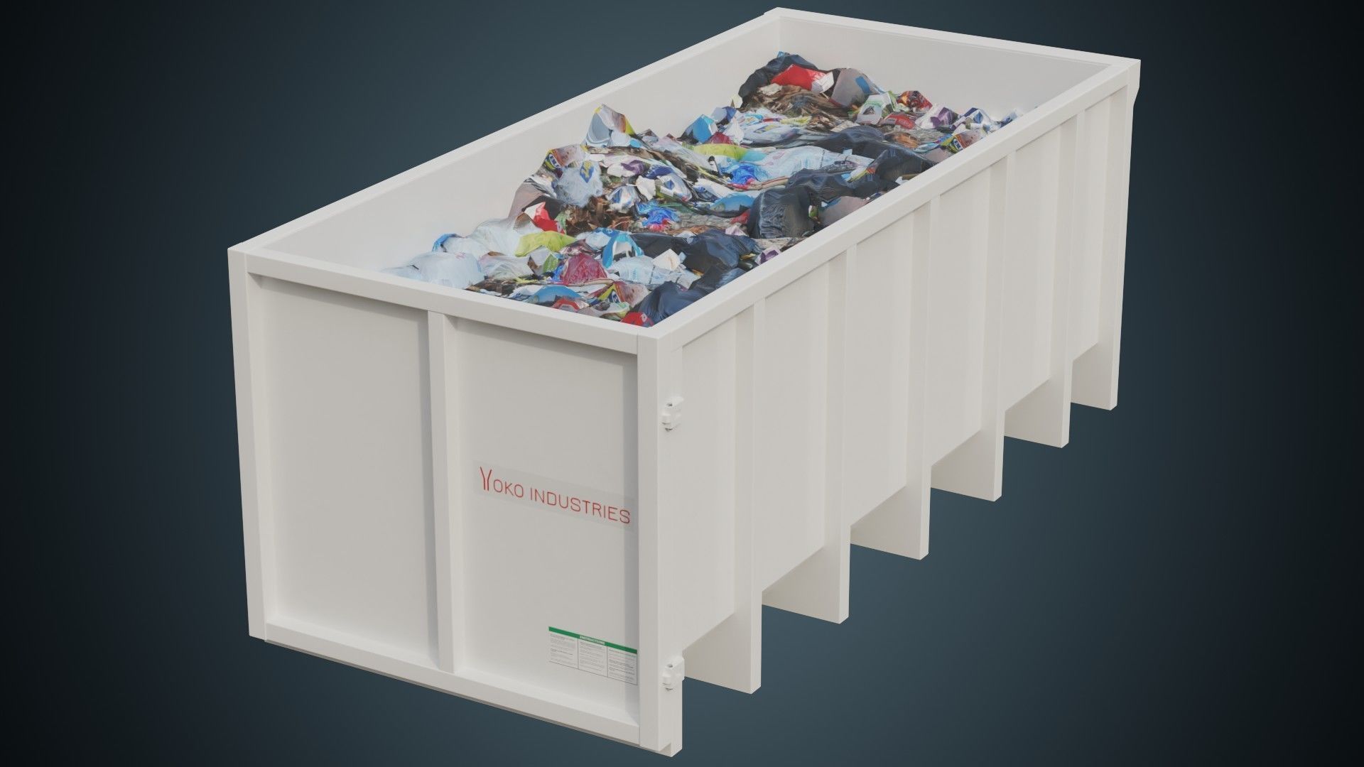 3D model Garbage Container 3A VR / AR / low-poly | CGTrader