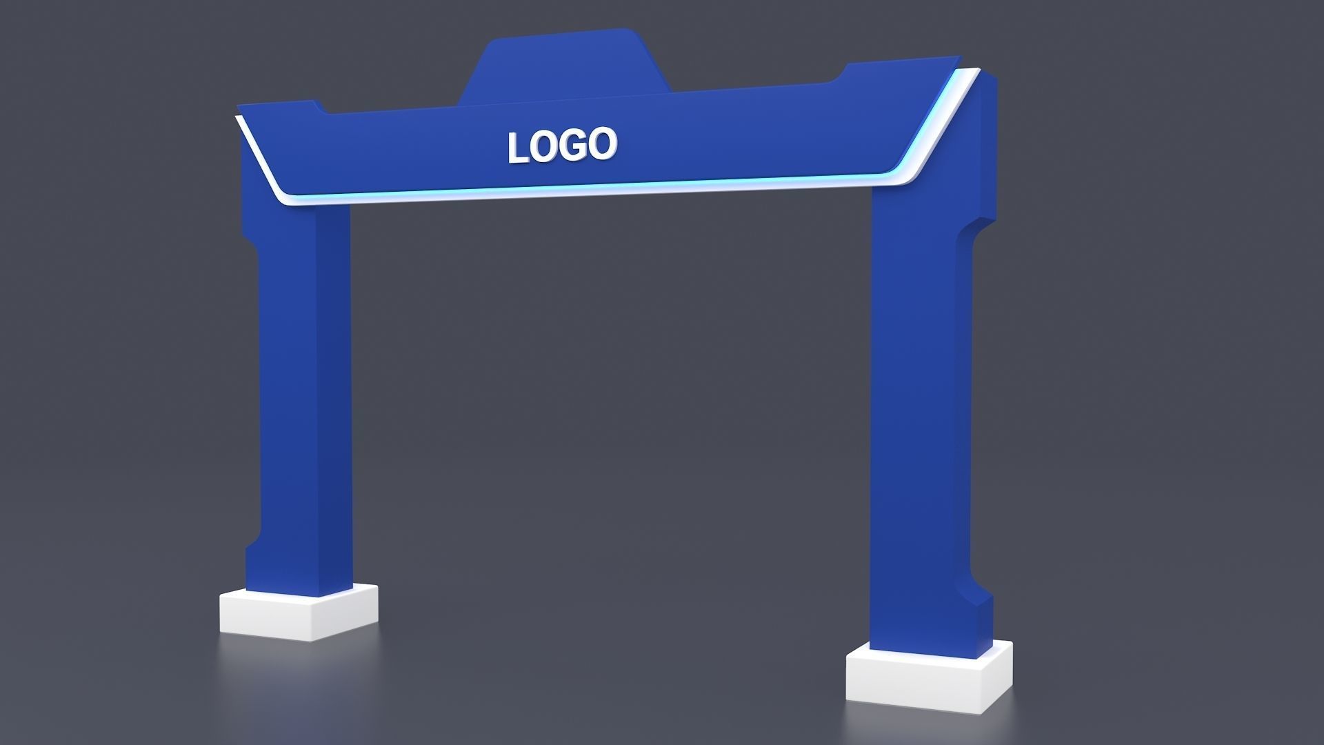 Entry Arch 3D model | CGTrader