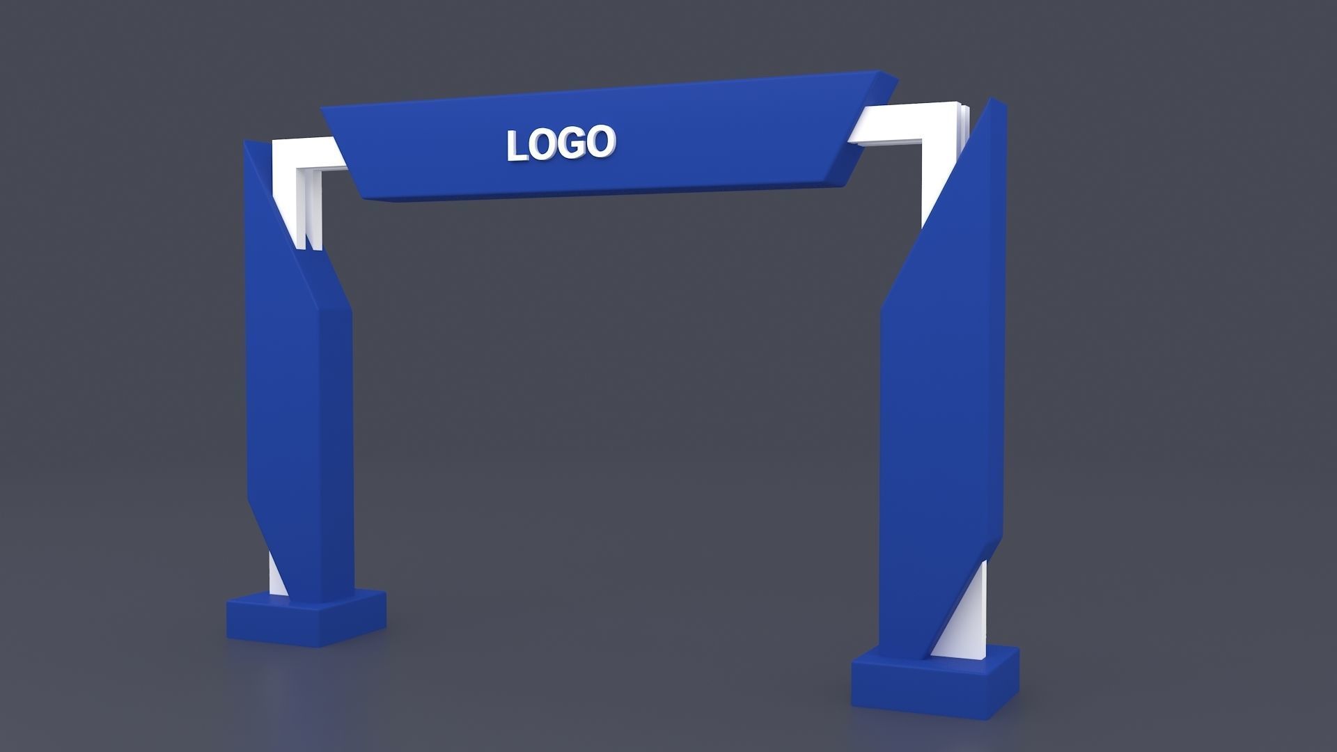 Entry Arch 3D model | CGTrader