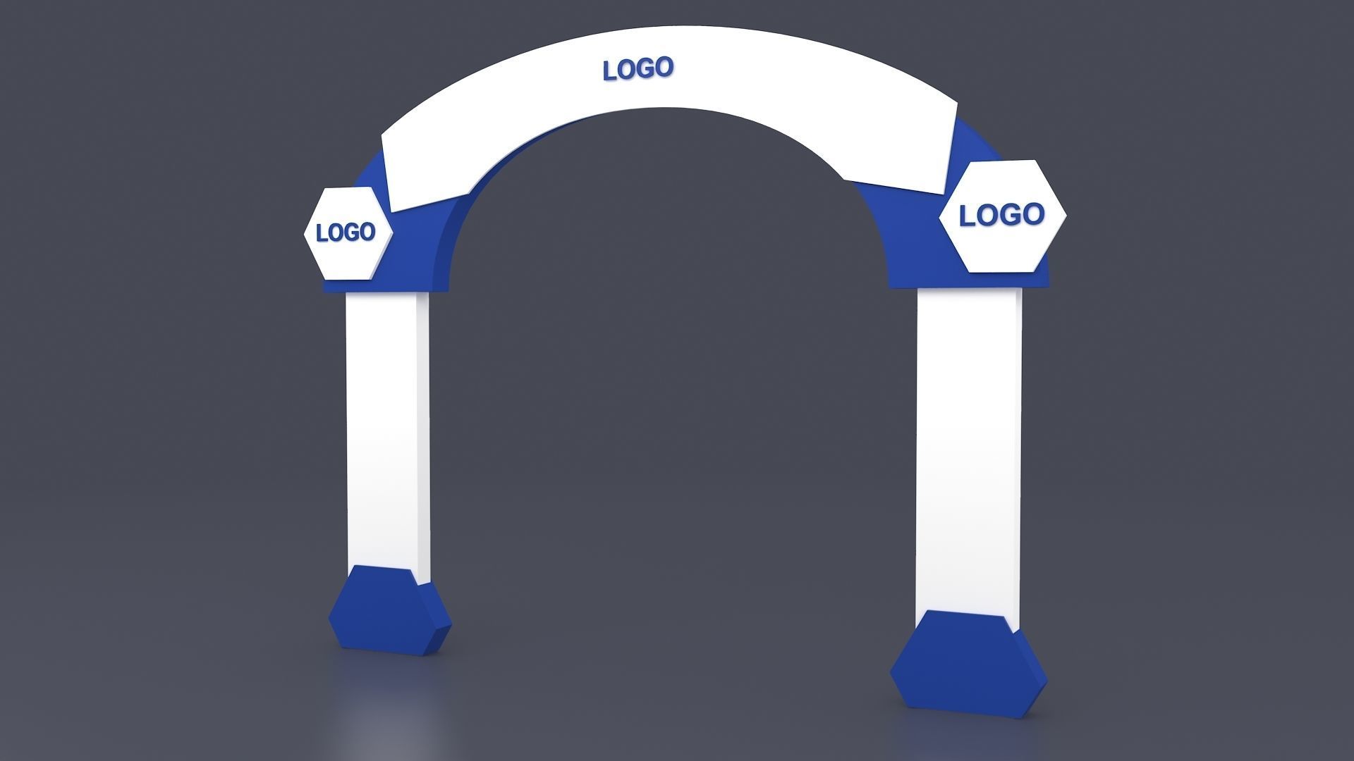 Entry Arch 3D model | CGTrader