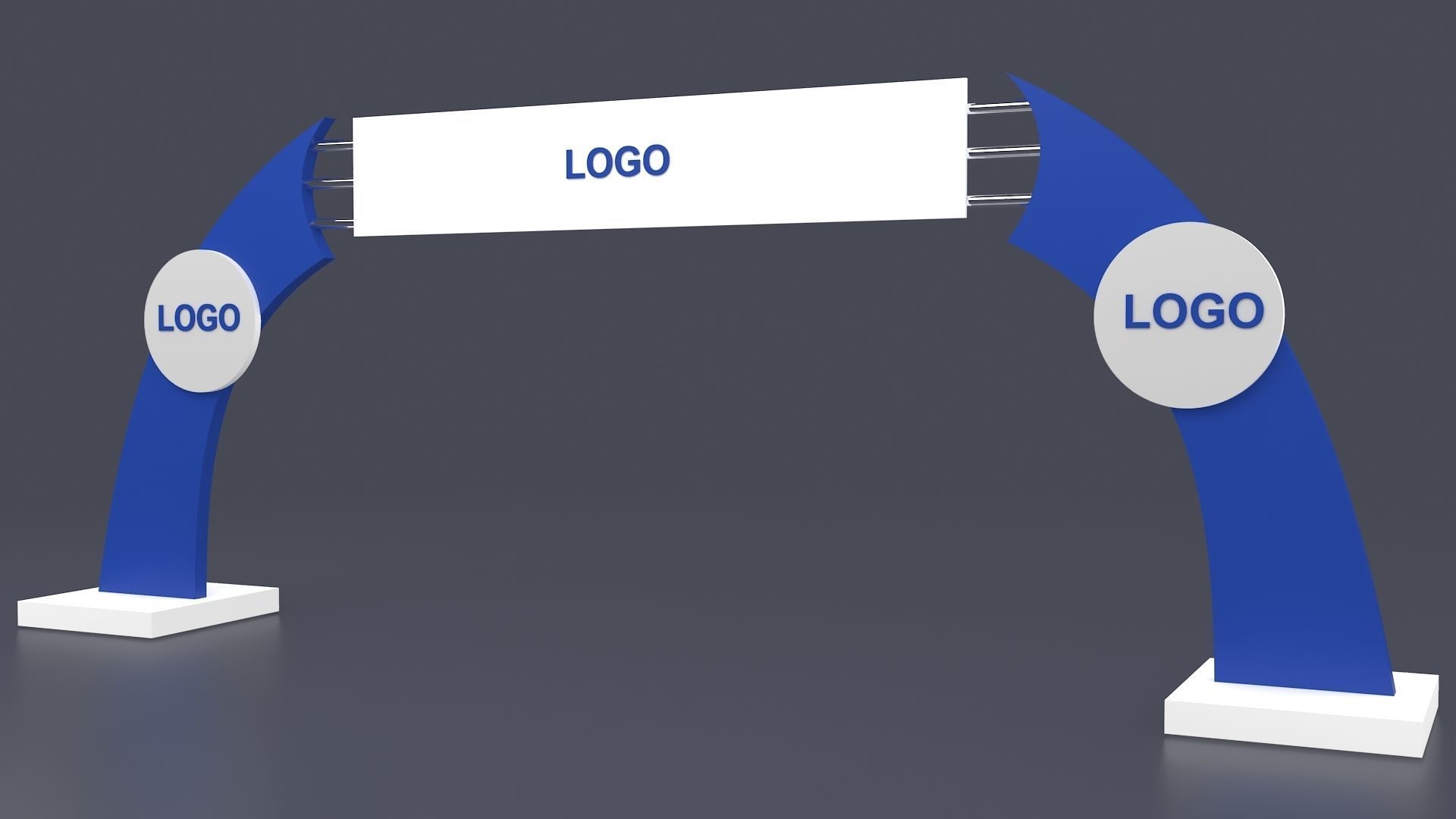 Entry Arch 3D model | CGTrader