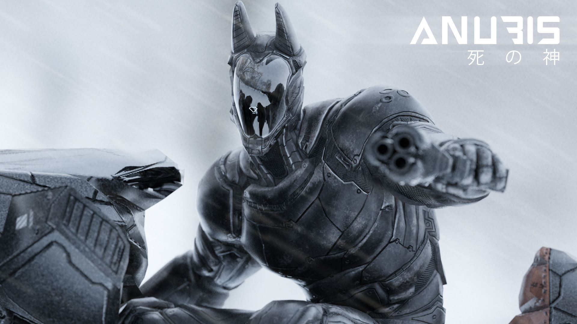 3D model LOW POLY ROBOT - ANUBIS - COMPLETE EDITION VR / AR / low-poly | CGTrader