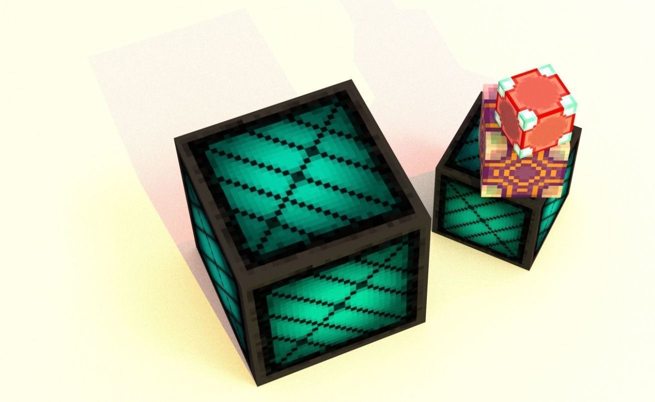 3D model minecraft 3d box and box VR / AR / low-poly | CGTrader