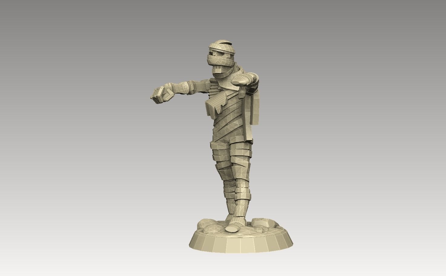 Mummy Pack 3 3D model 3D printable | CGTrader