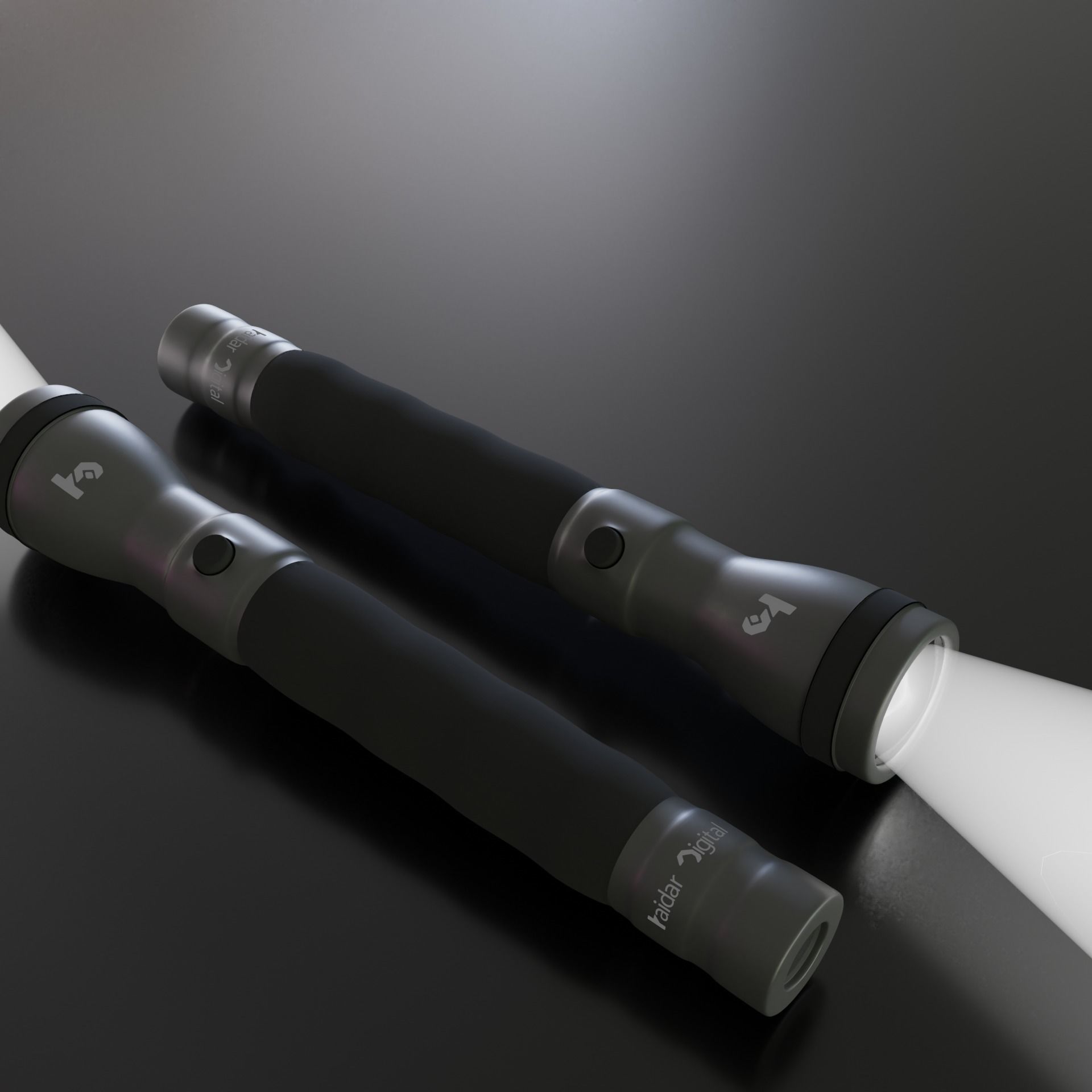 Security Flashlight 3D Model free 3D model | CGTrader