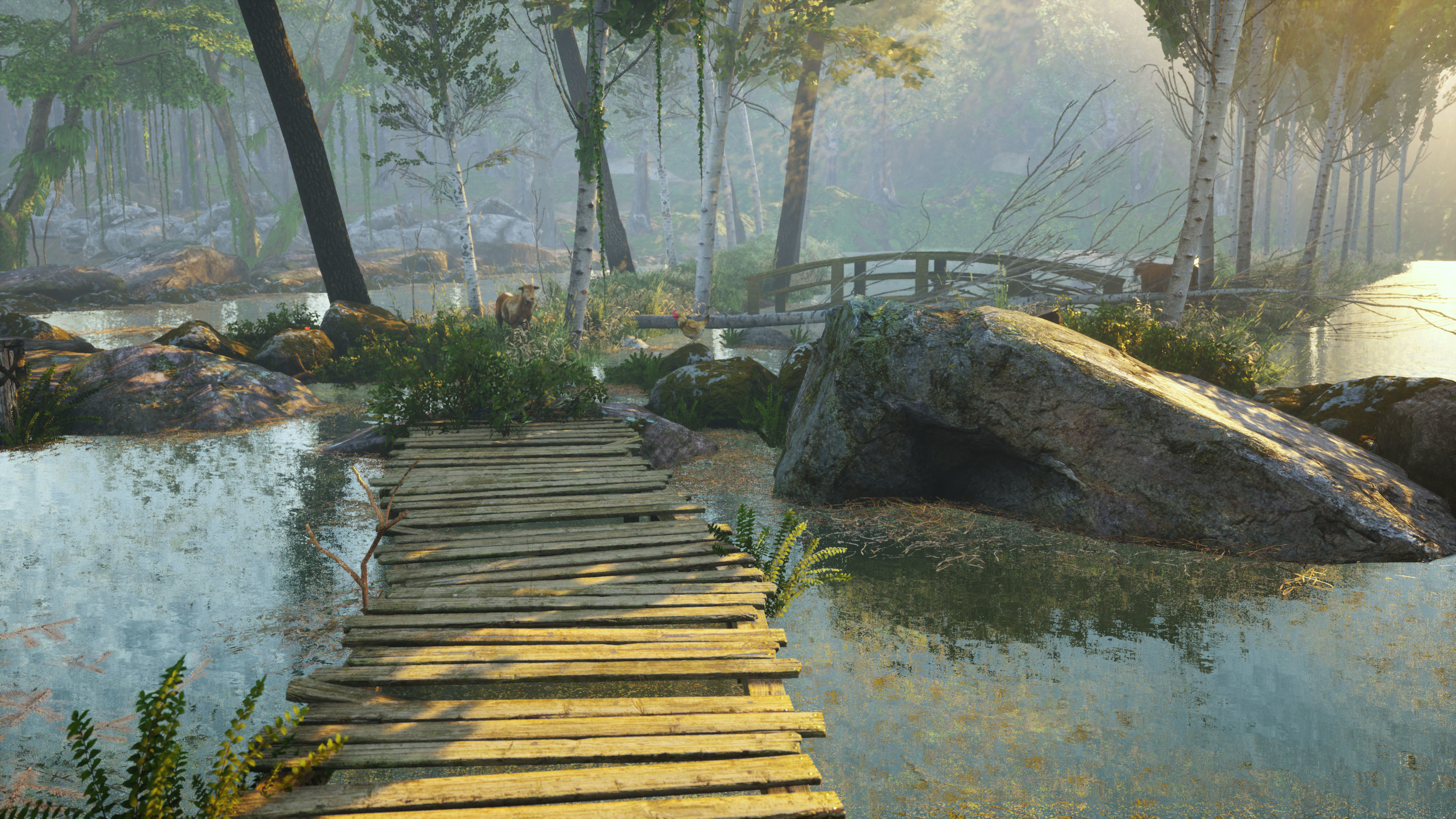Village Lake - Unreal Engine 3D model | CGTrader