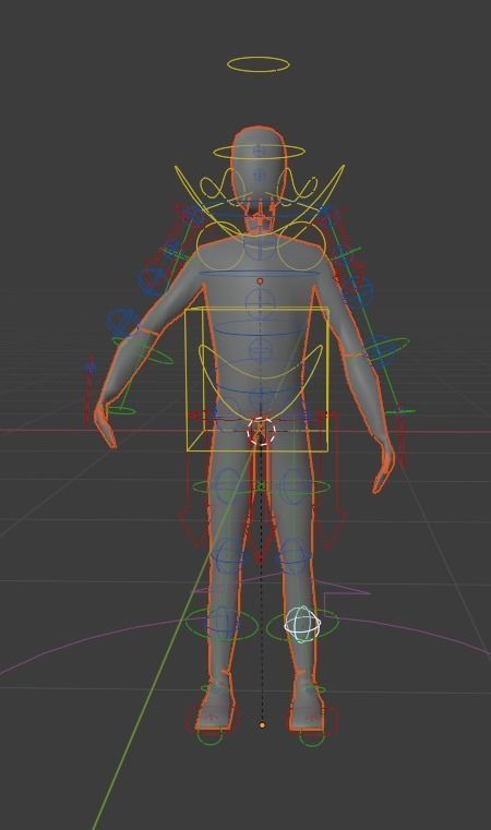 Low poly character with rig free VR / AR / low-poly 3D model rigged | CGTrader