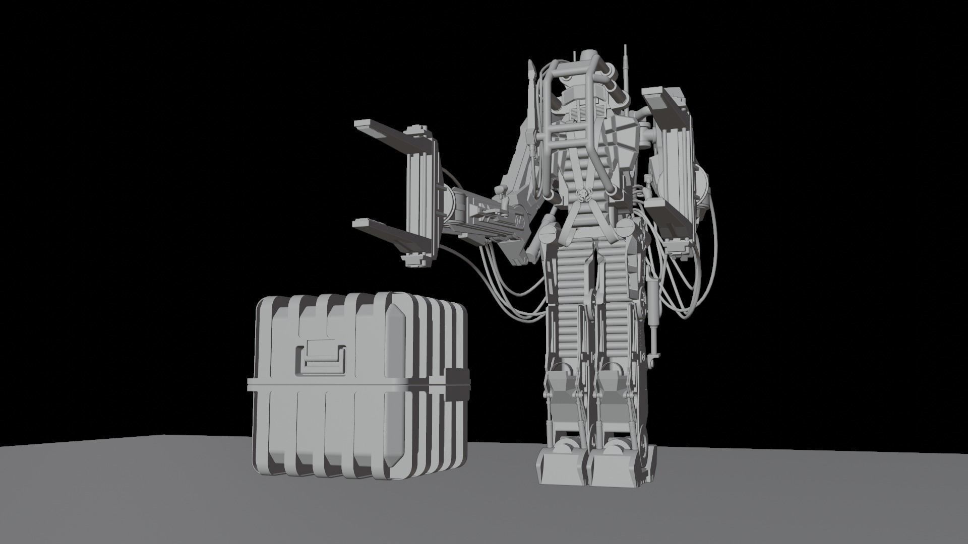 Power Loader 3D model 3D printable | CGTrader
