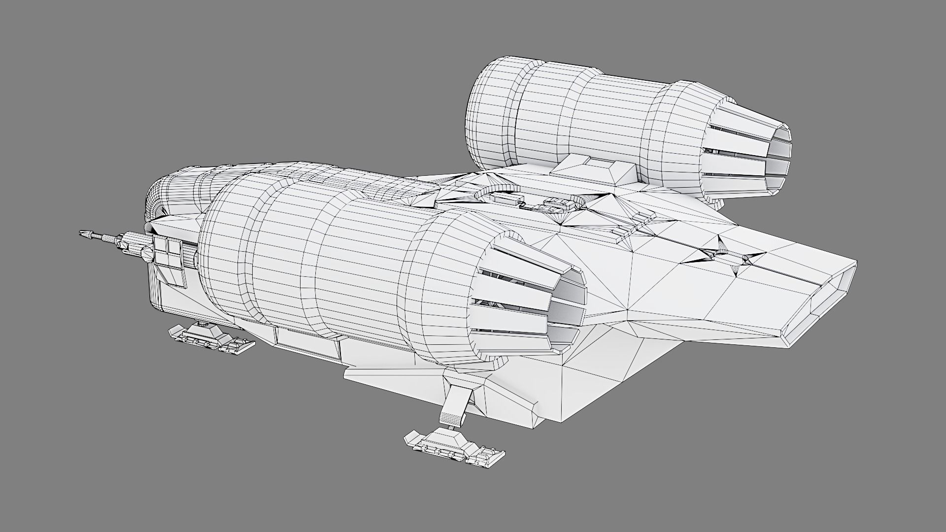 3D model Razor Crest VR / AR / low-poly | CGTrader