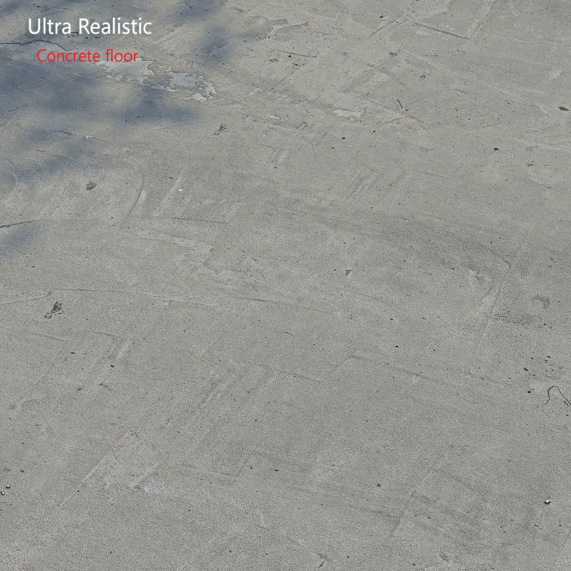 Ultra realistic Concrete floor Hq 2 3D model | CGTrader