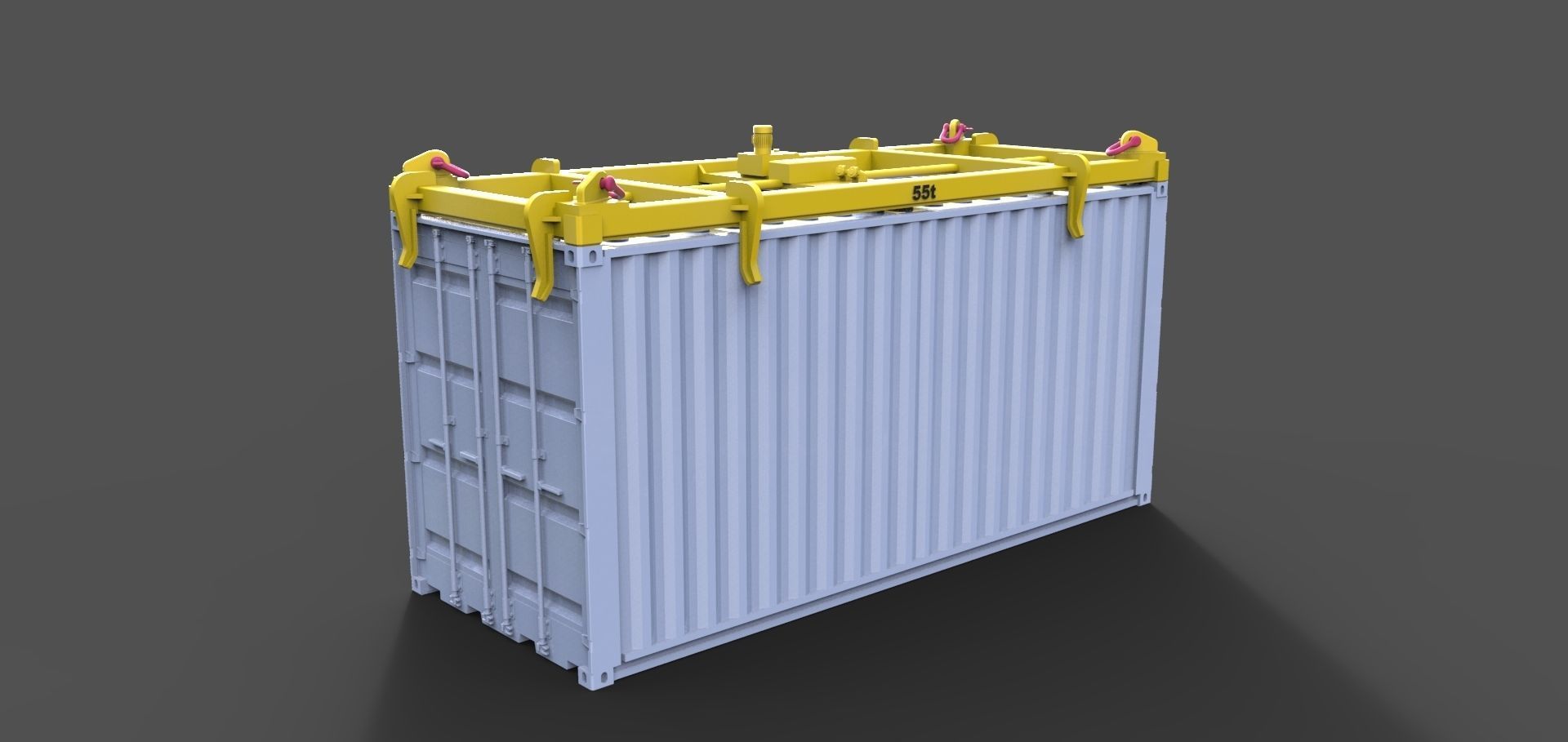 Container handling system 3D model 3D printable | CGTrader