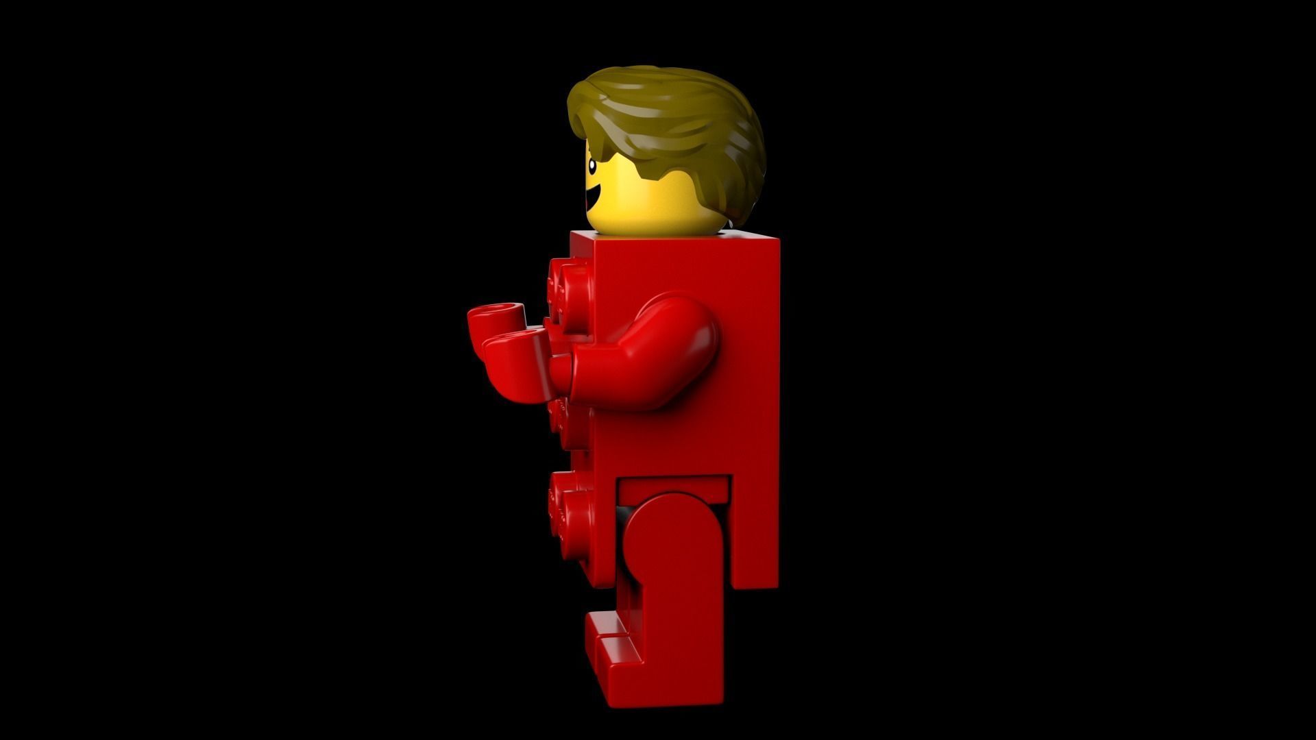 Lego BrickSuit Guy 3d Model free VR / AR / low-poly 3D model | CGTrader