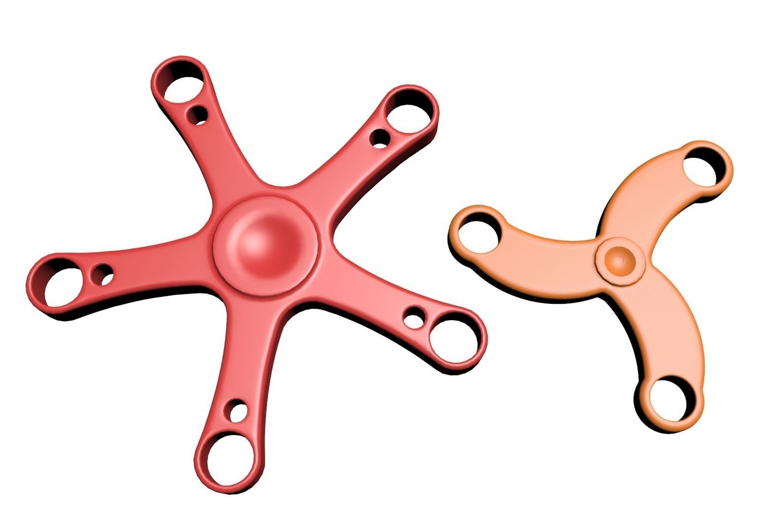 Spinners Finger Toy 3D model 3D printable | CGTrader