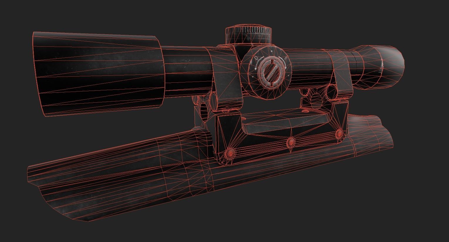 3D model FAL OIP Scope VR / AR / low-poly | CGTrader