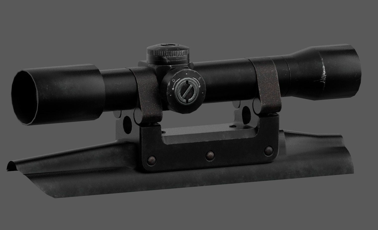 3D model FAL OIP Scope VR / AR / low-poly | CGTrader