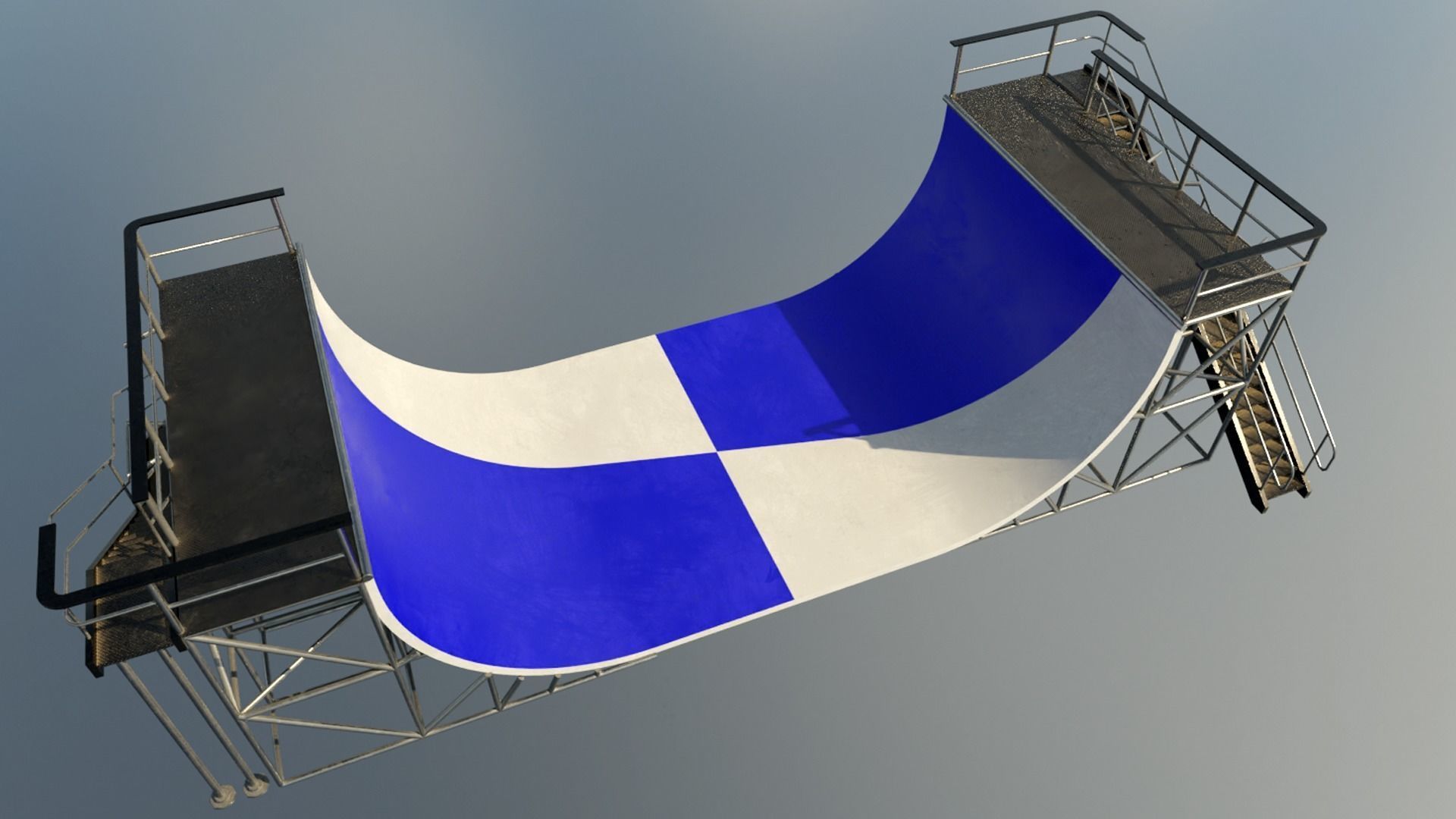 3D model Vert Ramp VR / AR / low-poly | CGTrader