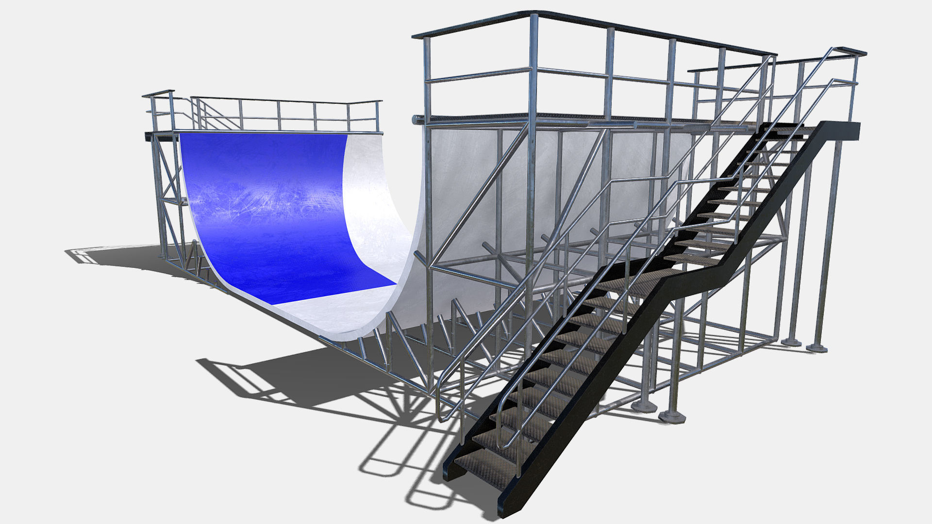 3D model Vert Ramp VR / AR / low-poly | CGTrader