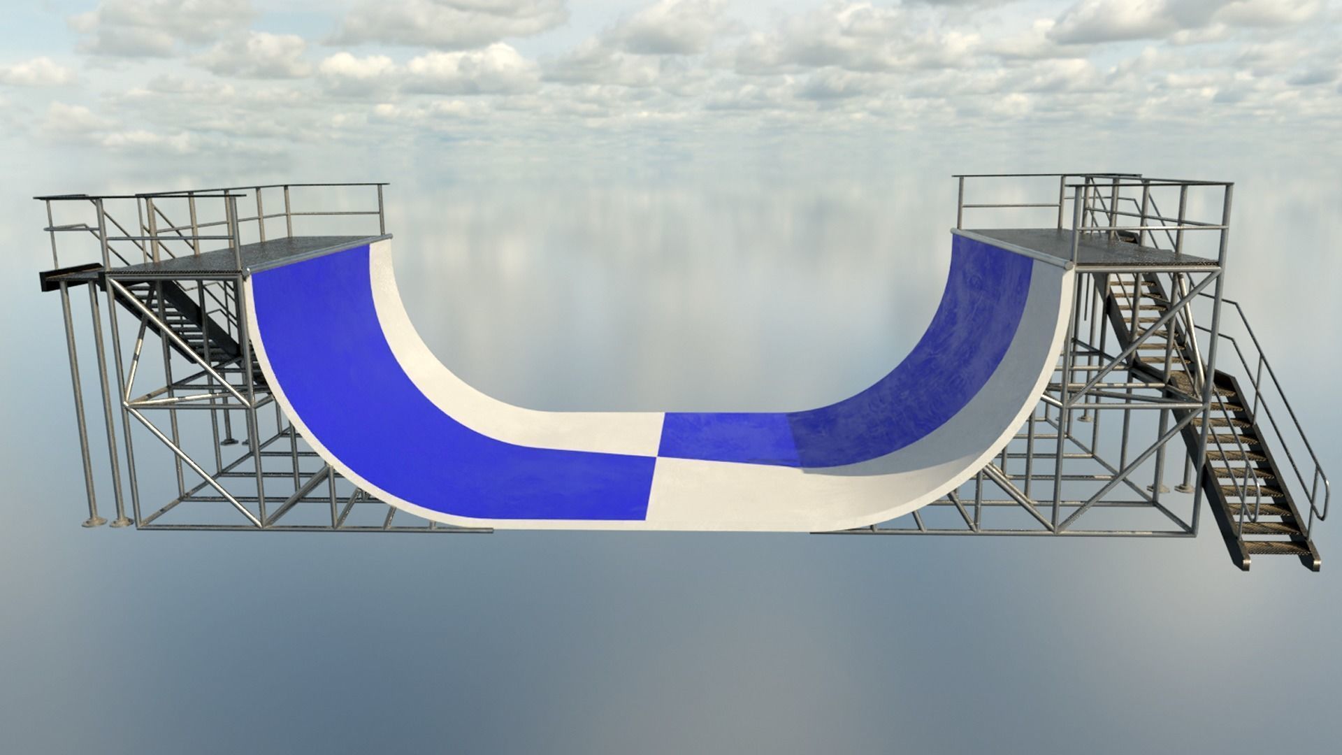 3D model Vert Ramp VR / AR / low-poly | CGTrader