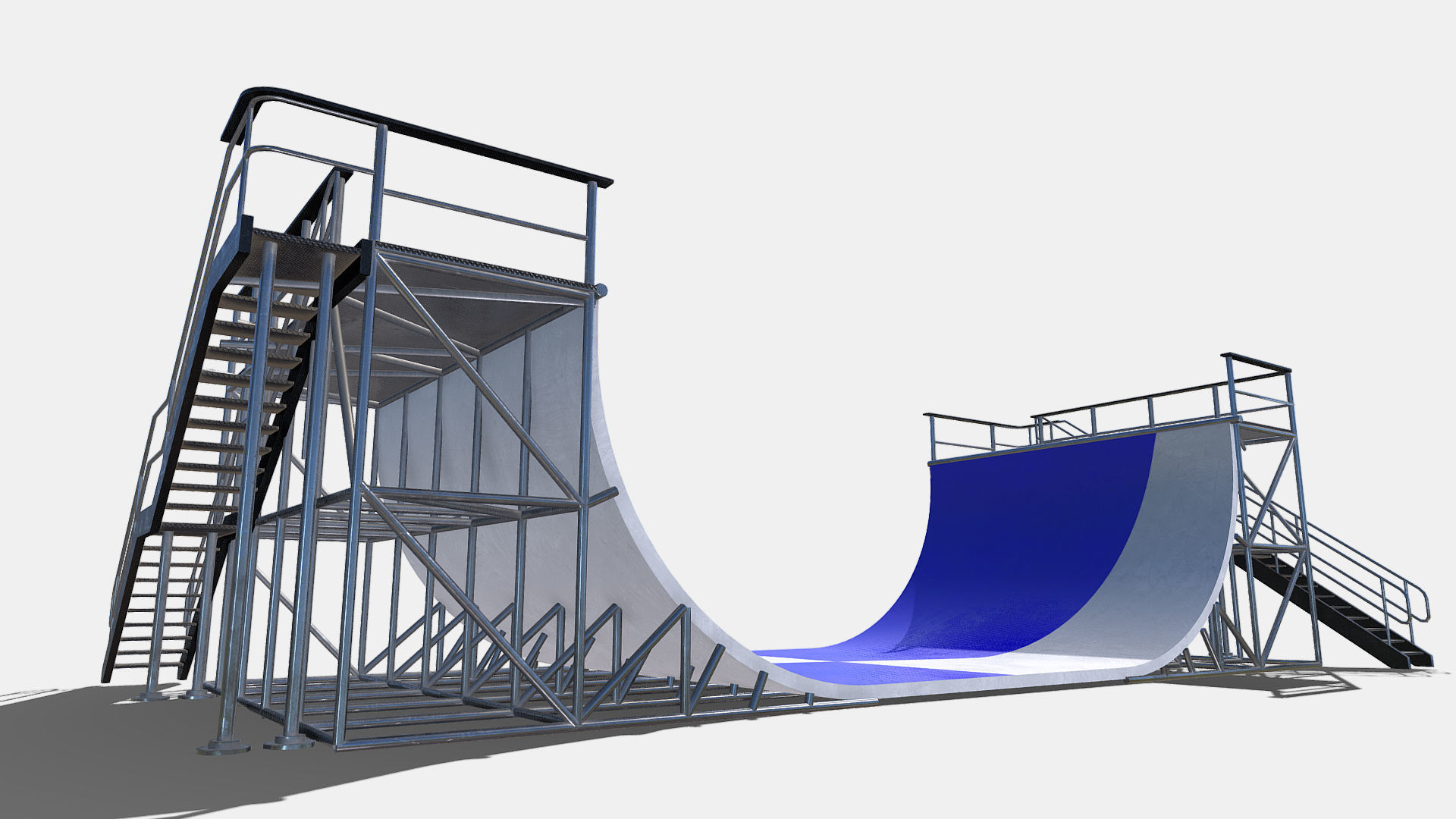 3D model Vert Ramp VR / AR / low-poly | CGTrader