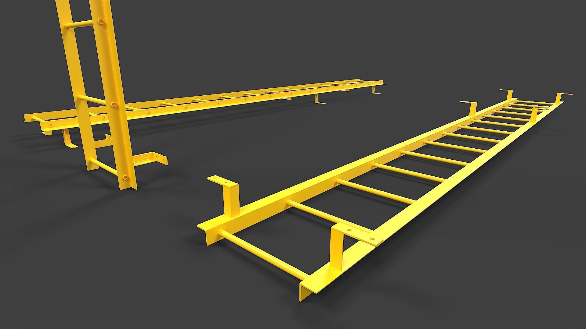 Ladder V01 - High Poly 3D model | CGTrader