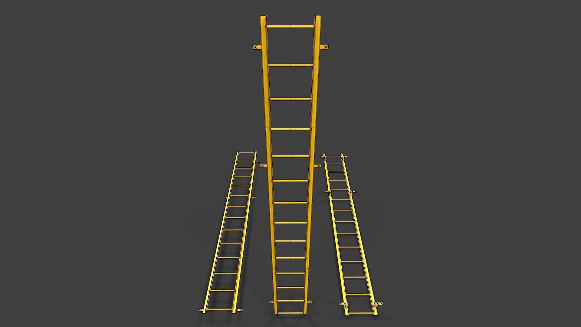 Ladder V01 - High Poly 3D model | CGTrader