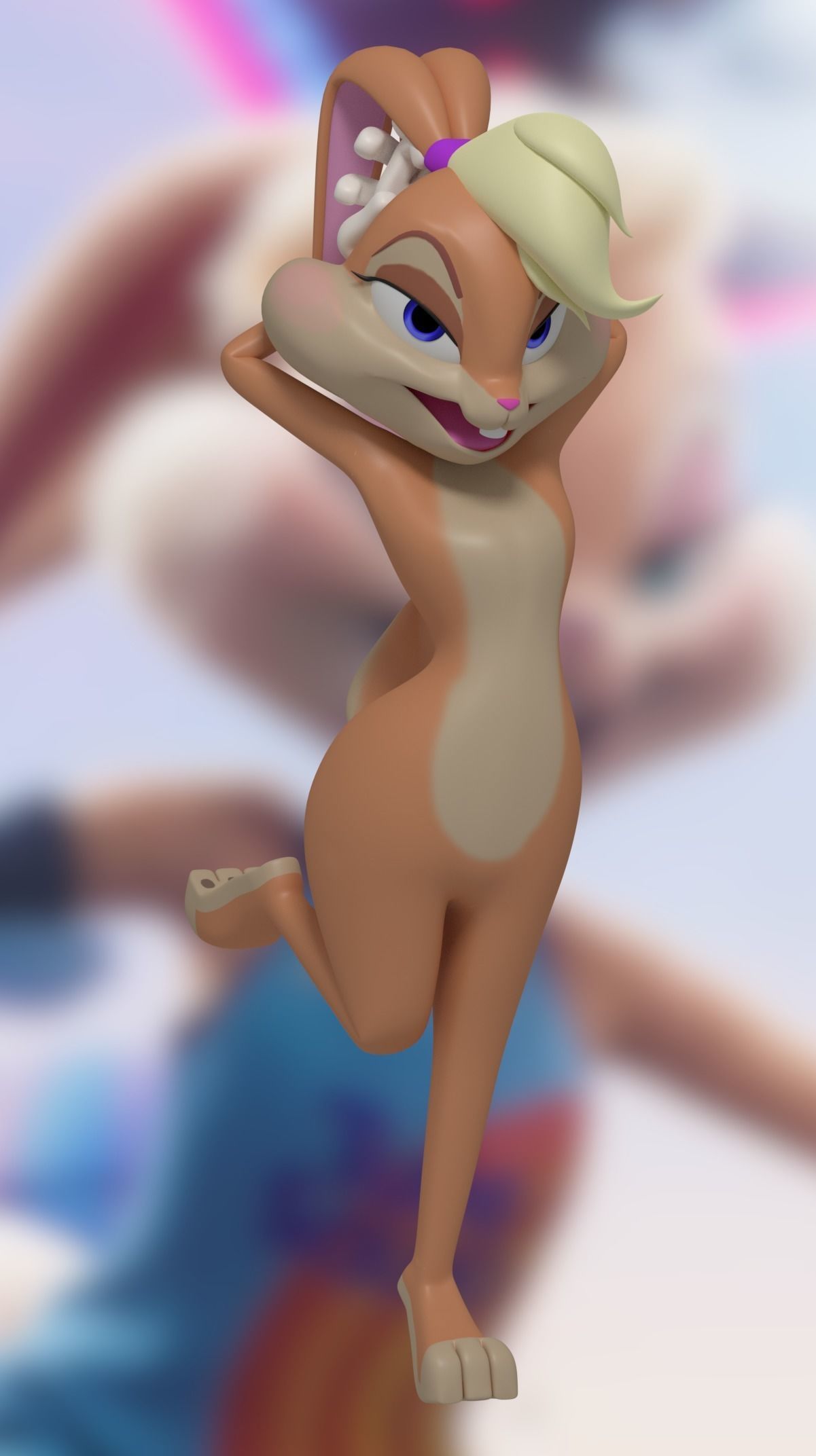 Lola Bunny Space Jam 3D model rigged | CGTrader