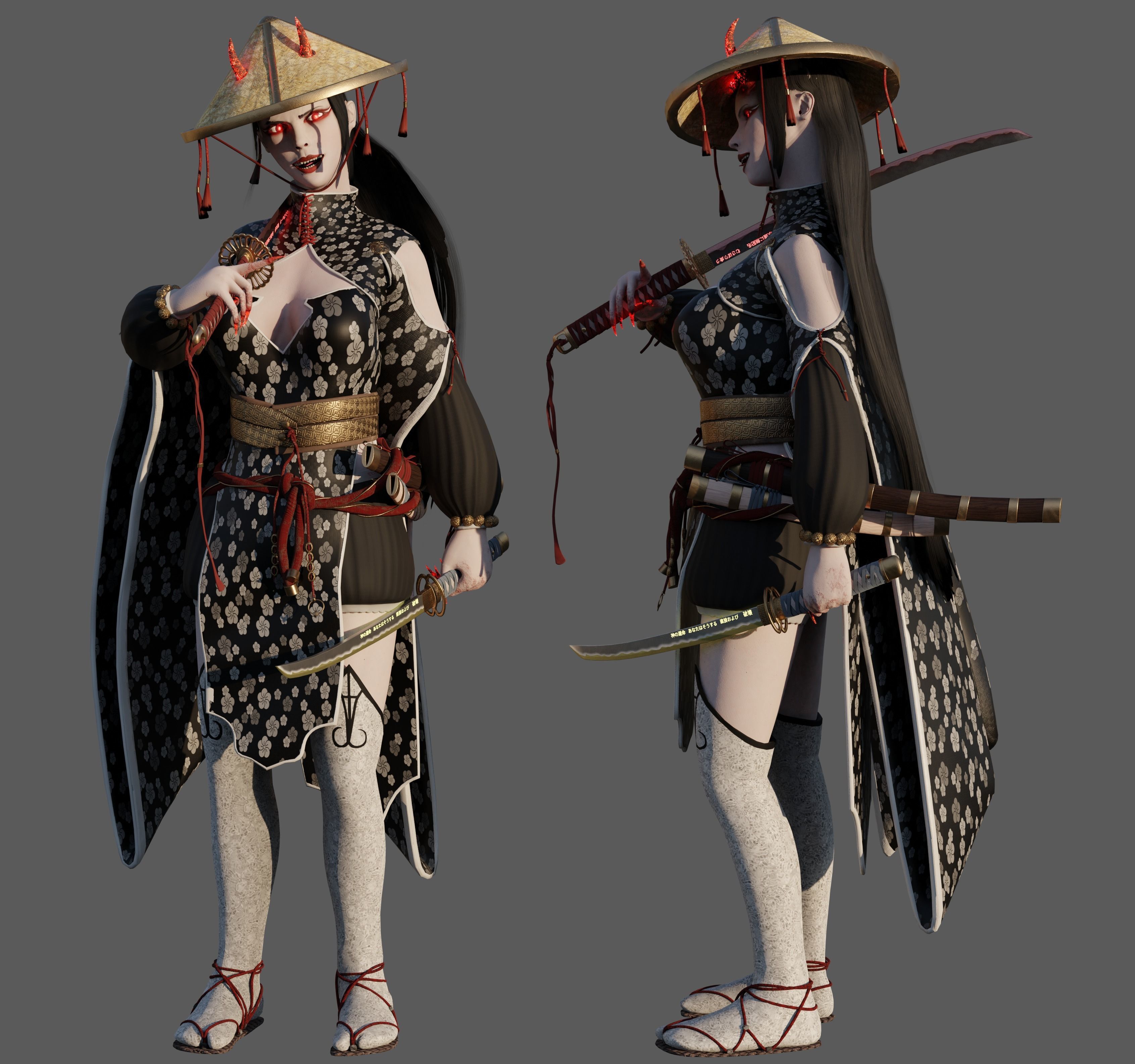 3D model Oni Game Ready VR / AR / low-poly | CGTrader