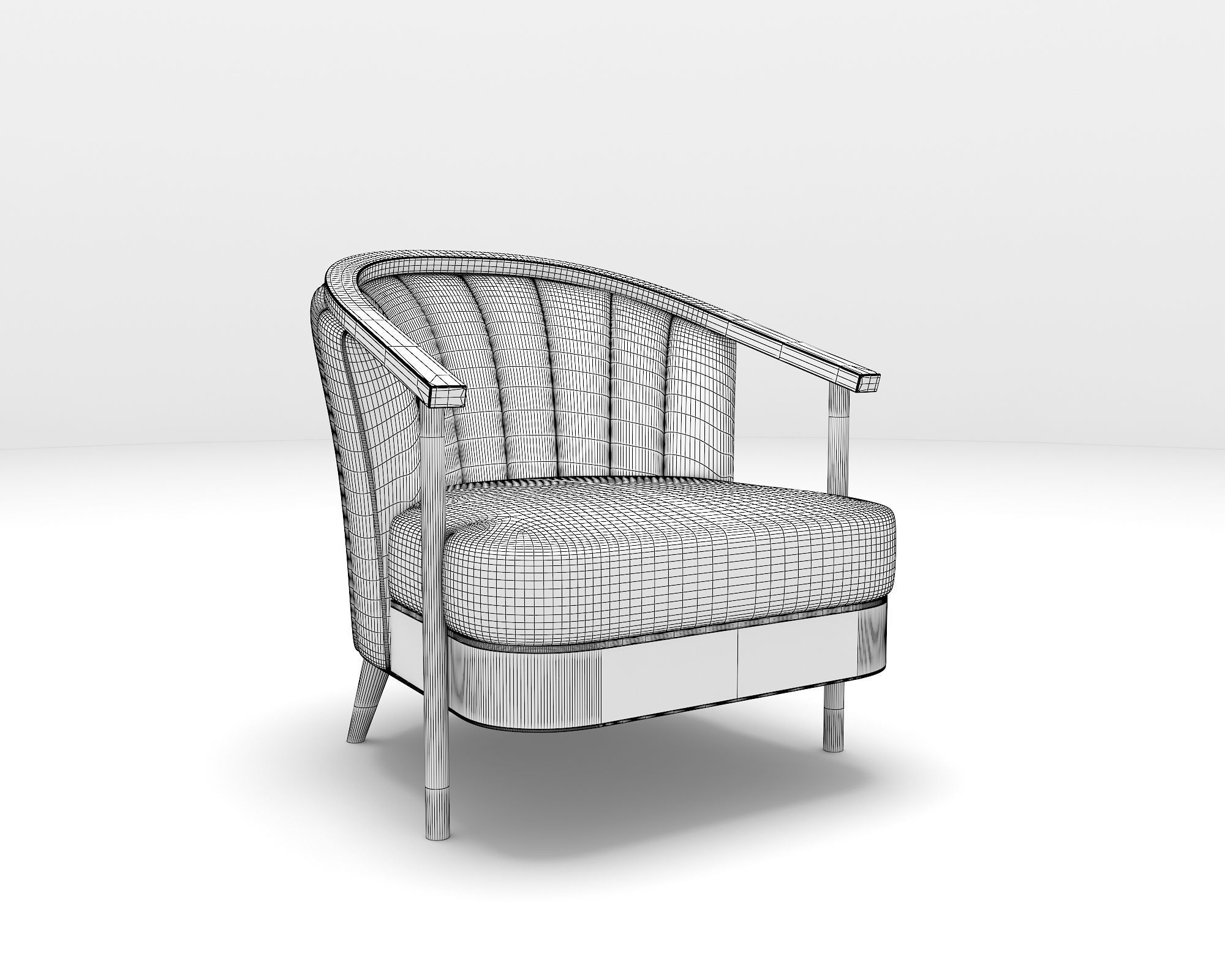 Frato Armchair 3D model | CGTrader