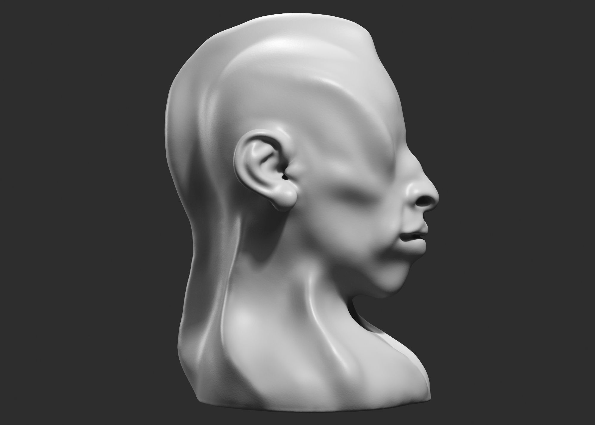 human modern sculpture 3d print model 66 3D model 3D printable | CGTrader