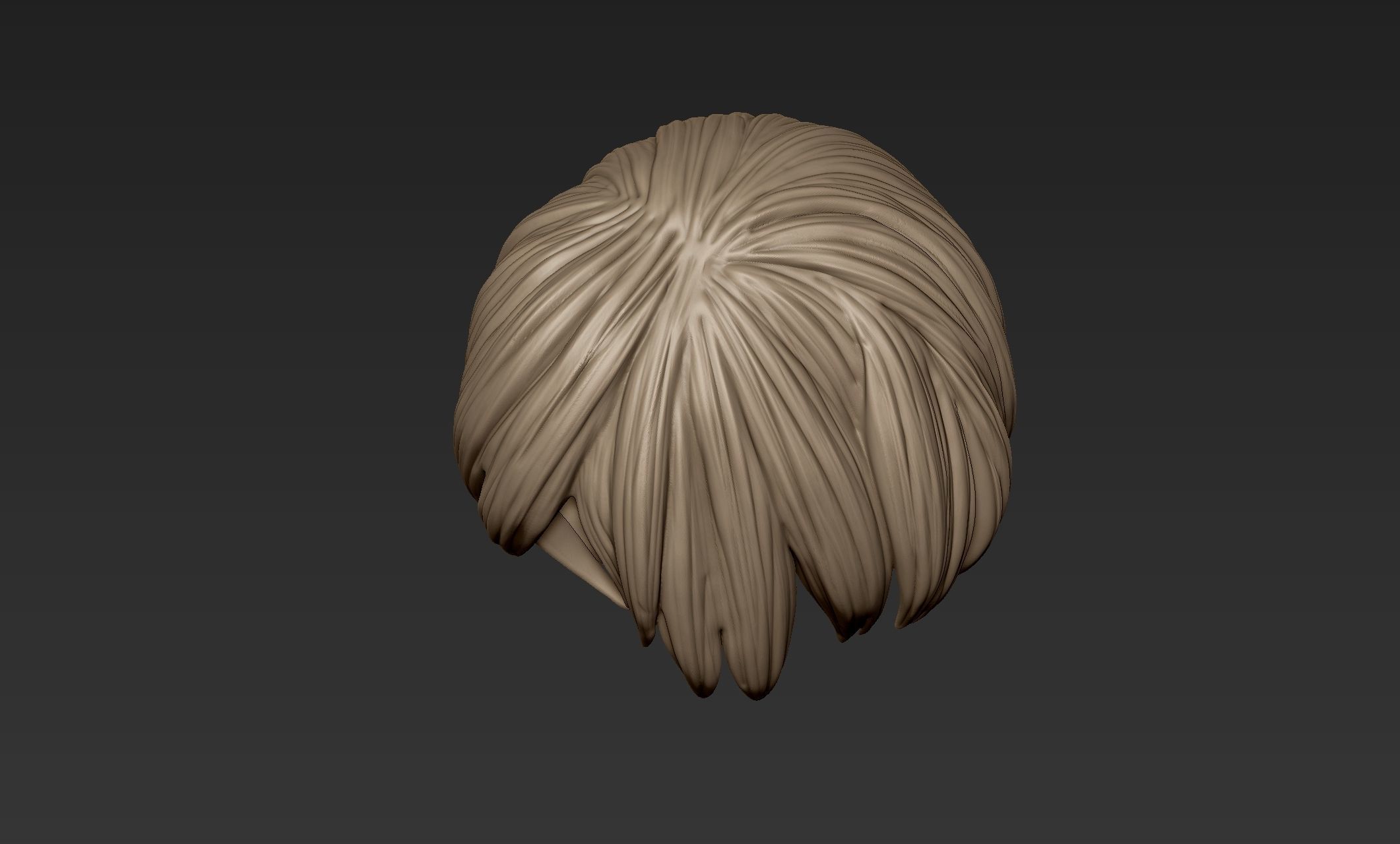 Hair 39 3D model | CGTrader