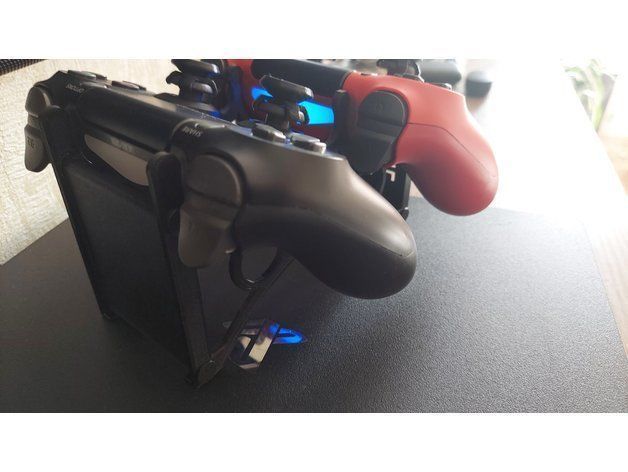 3d printed ps4 controller stand DualShock 4 3D model 3D printable ...