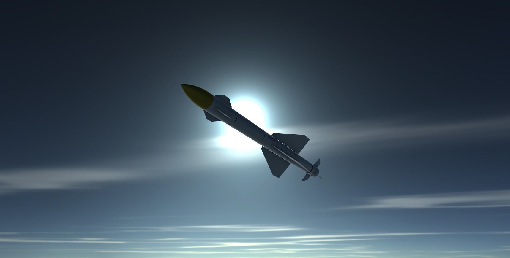 3D model Vympel R23 Missile VR / AR / low-poly | CGTrader