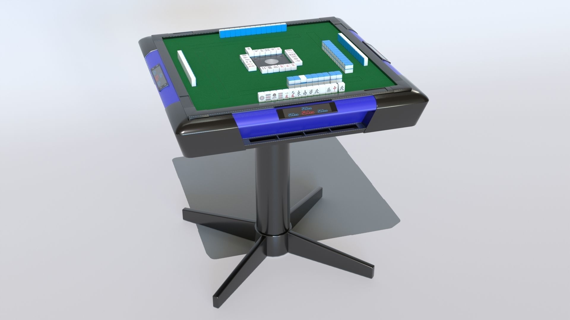 3D model Fully automatic Mahjong Table VR / AR / low-poly | CGTrader