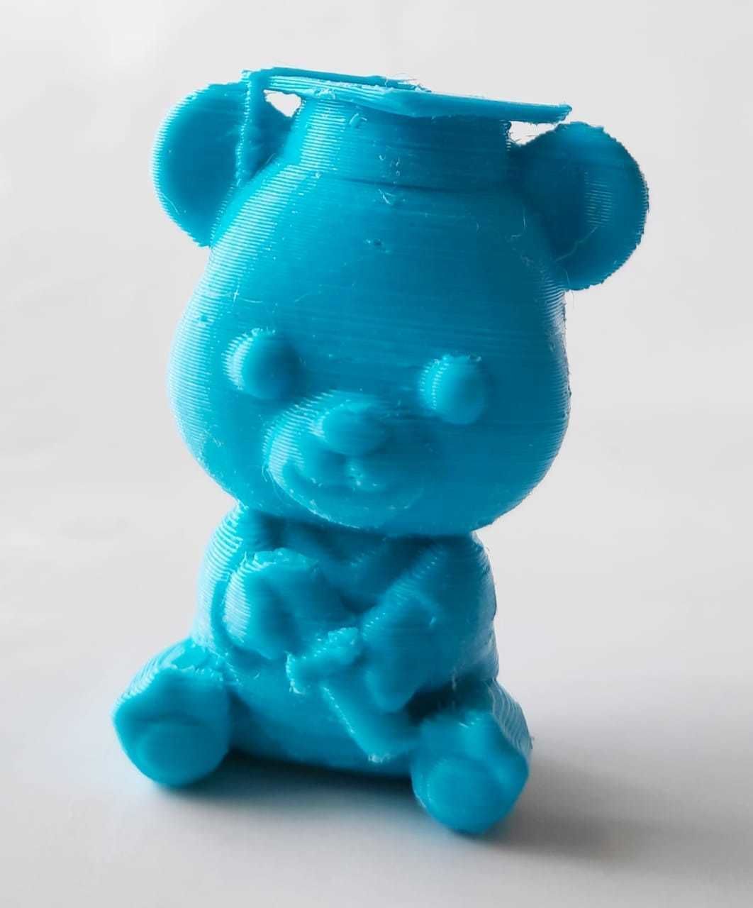 Graduate Bear 3D model 3D printable | CGTrader