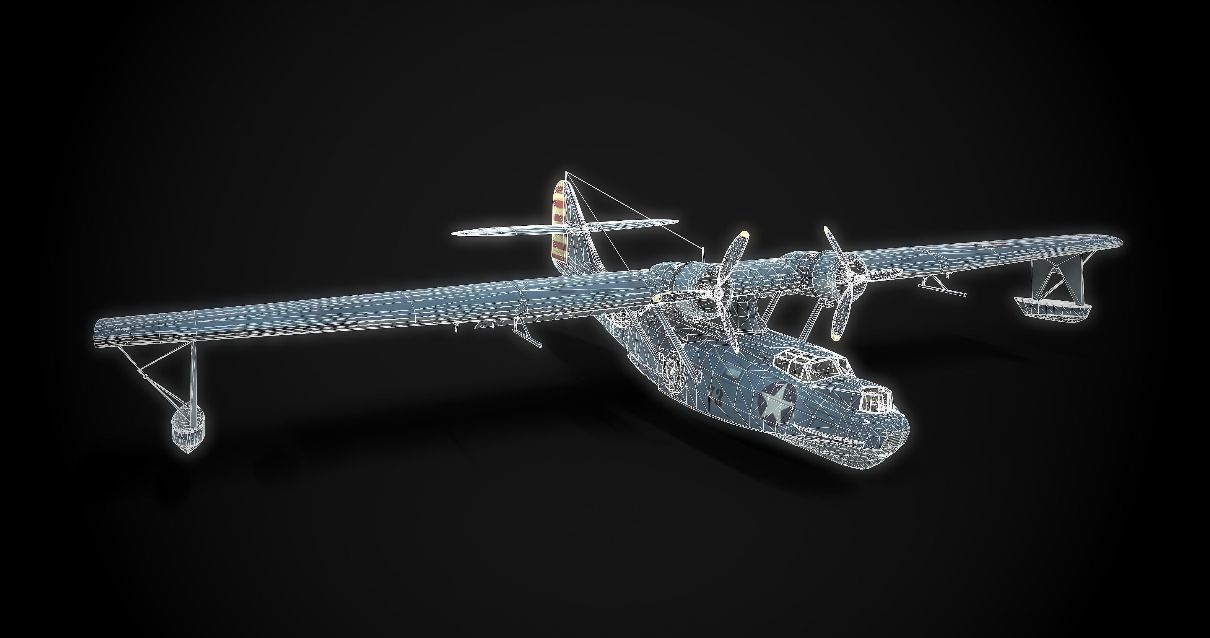 WW2 Consolidated PBY 5 Catalina 3D model | CGTrader