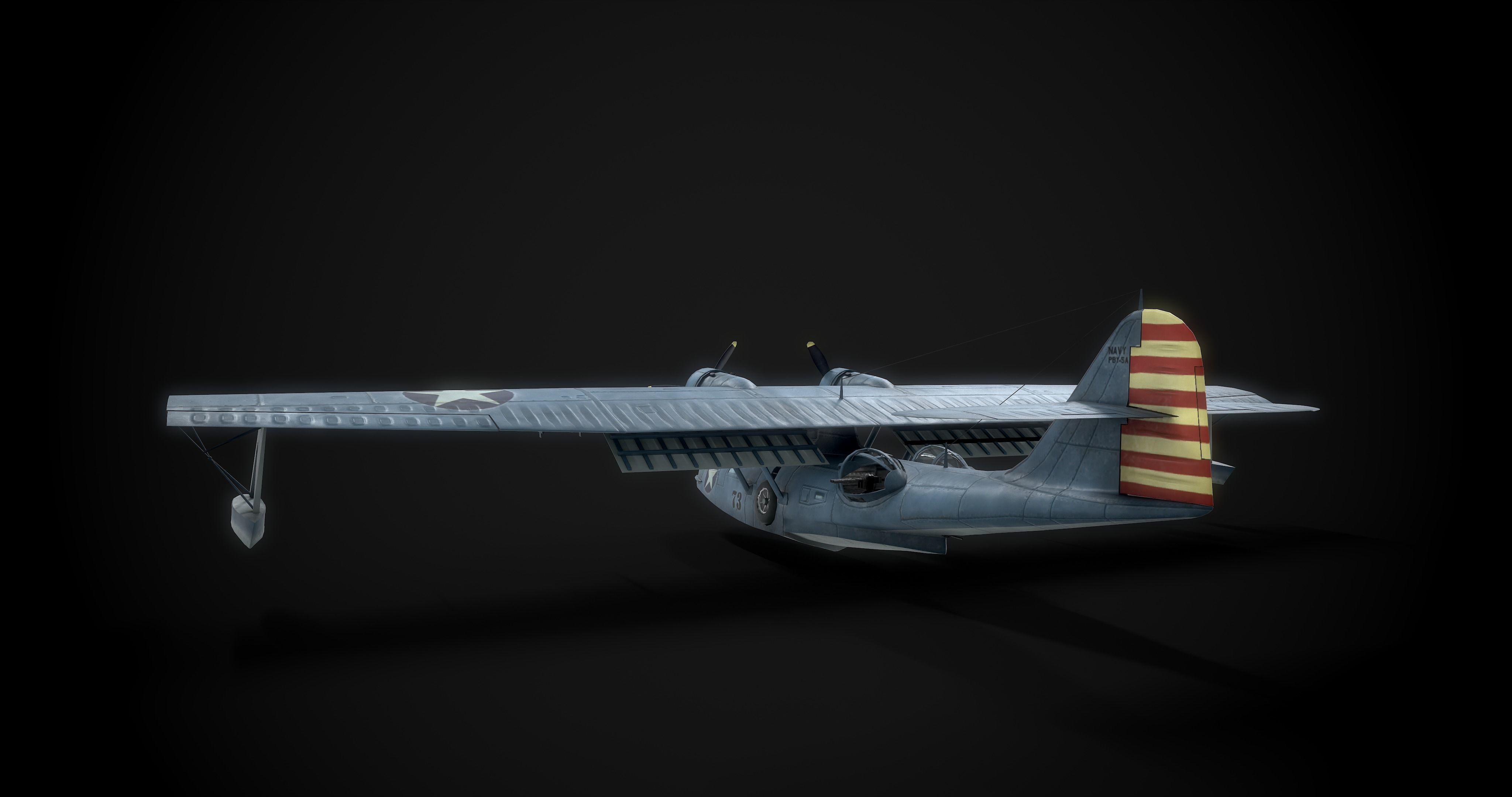 WW2 Consolidated PBY 5 Catalina 3D model | CGTrader