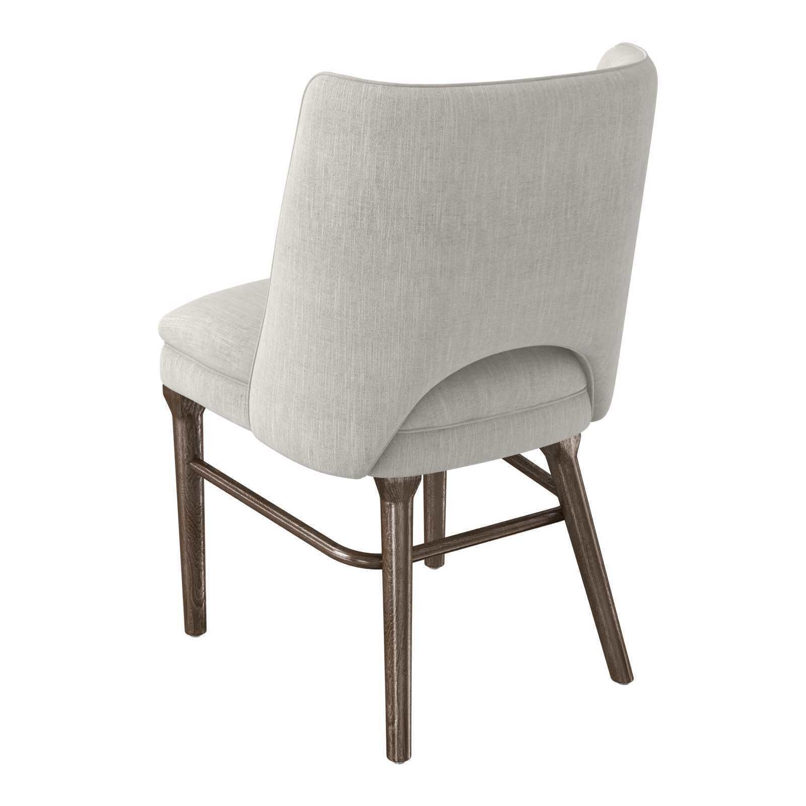 Myra Dining Chair in Savile Flannel Burke Decor 3D model | CGTrader